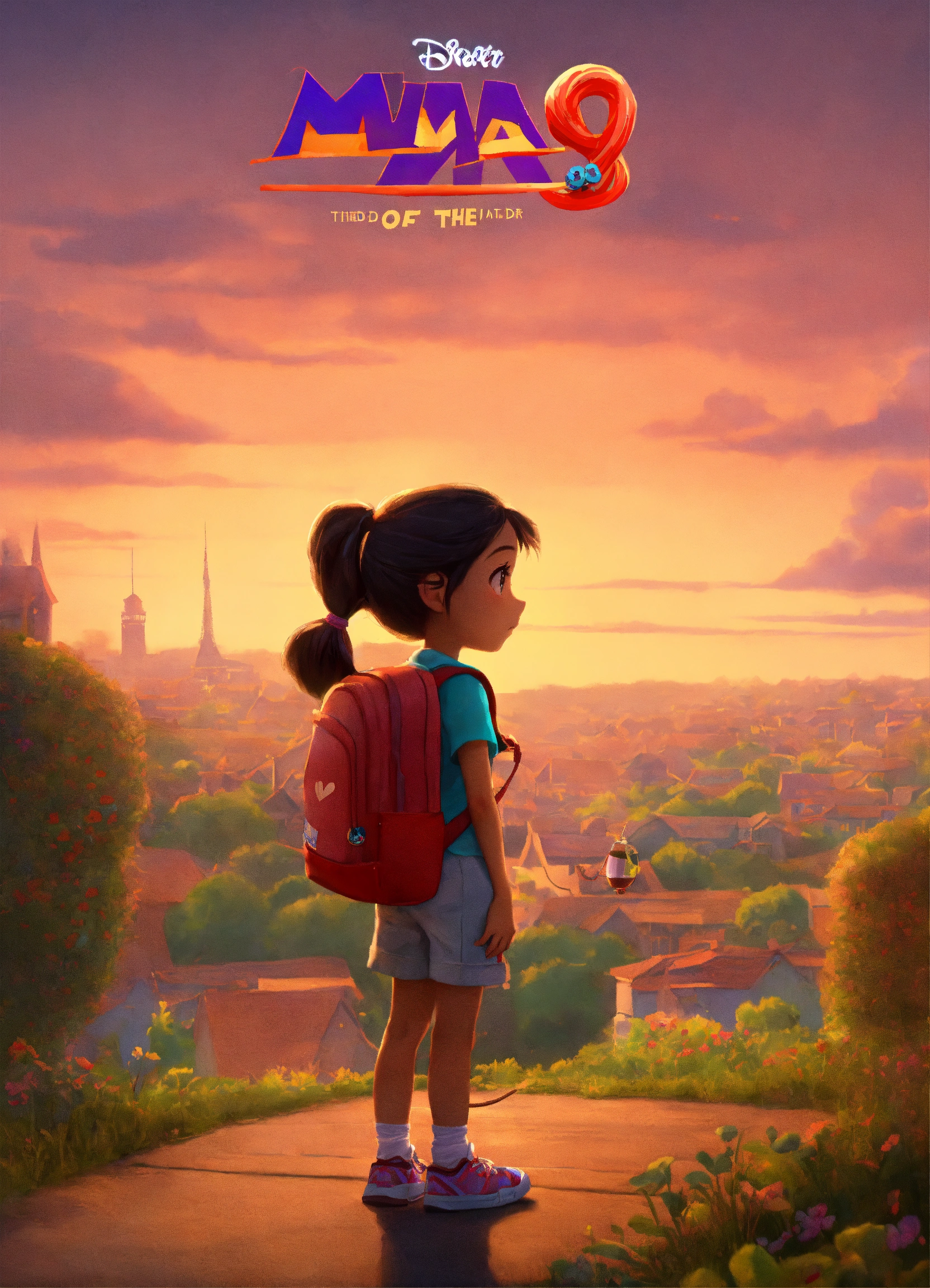 Lexica - Pixar animation of 9 year old mia, pixar style cartoon ...