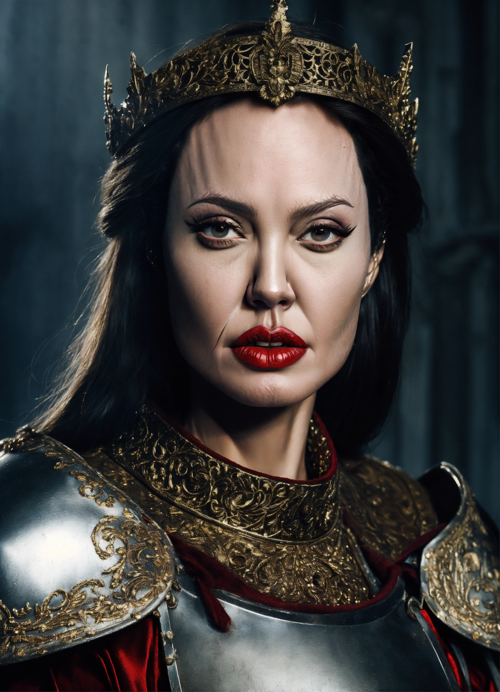 Lexica - Photo quality portrait of Angelina Jolie as a beautiful ...