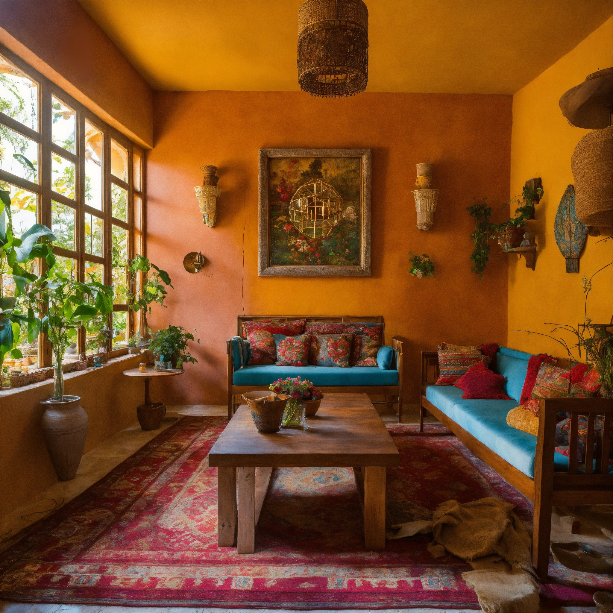 Lexica - Before and after interior design images showcasing a villa ...