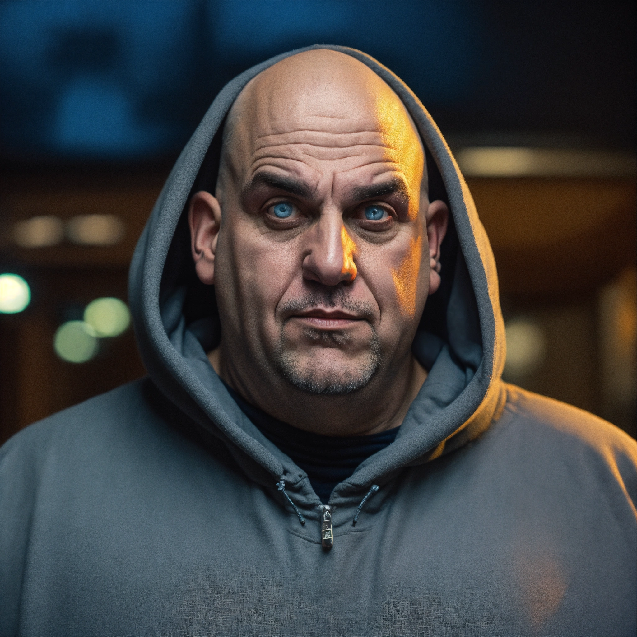 Lexica - UNCLE FESTER JOHN FETTERMAN WEARING A HOODIE OVER HIS HEAD ...
