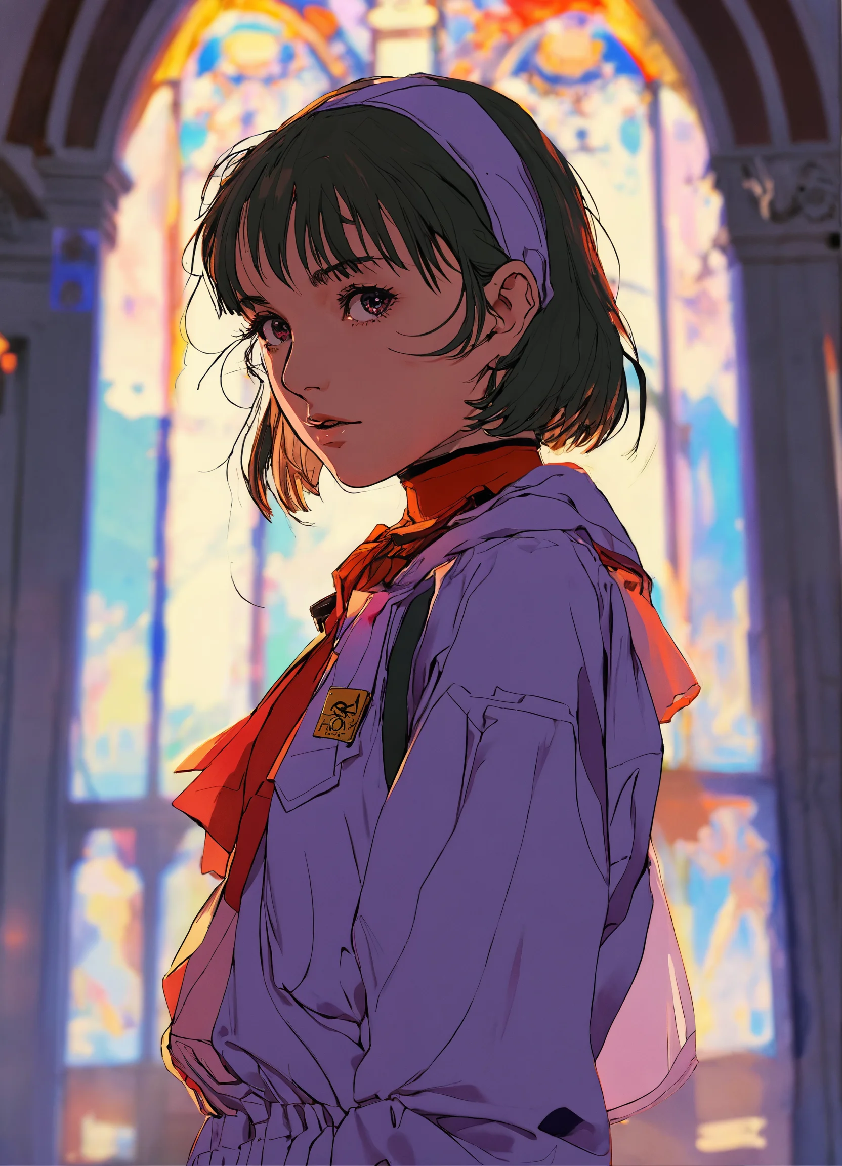 Lexica - Anime art of a girl from Neon Genesis Evangelion, young ...