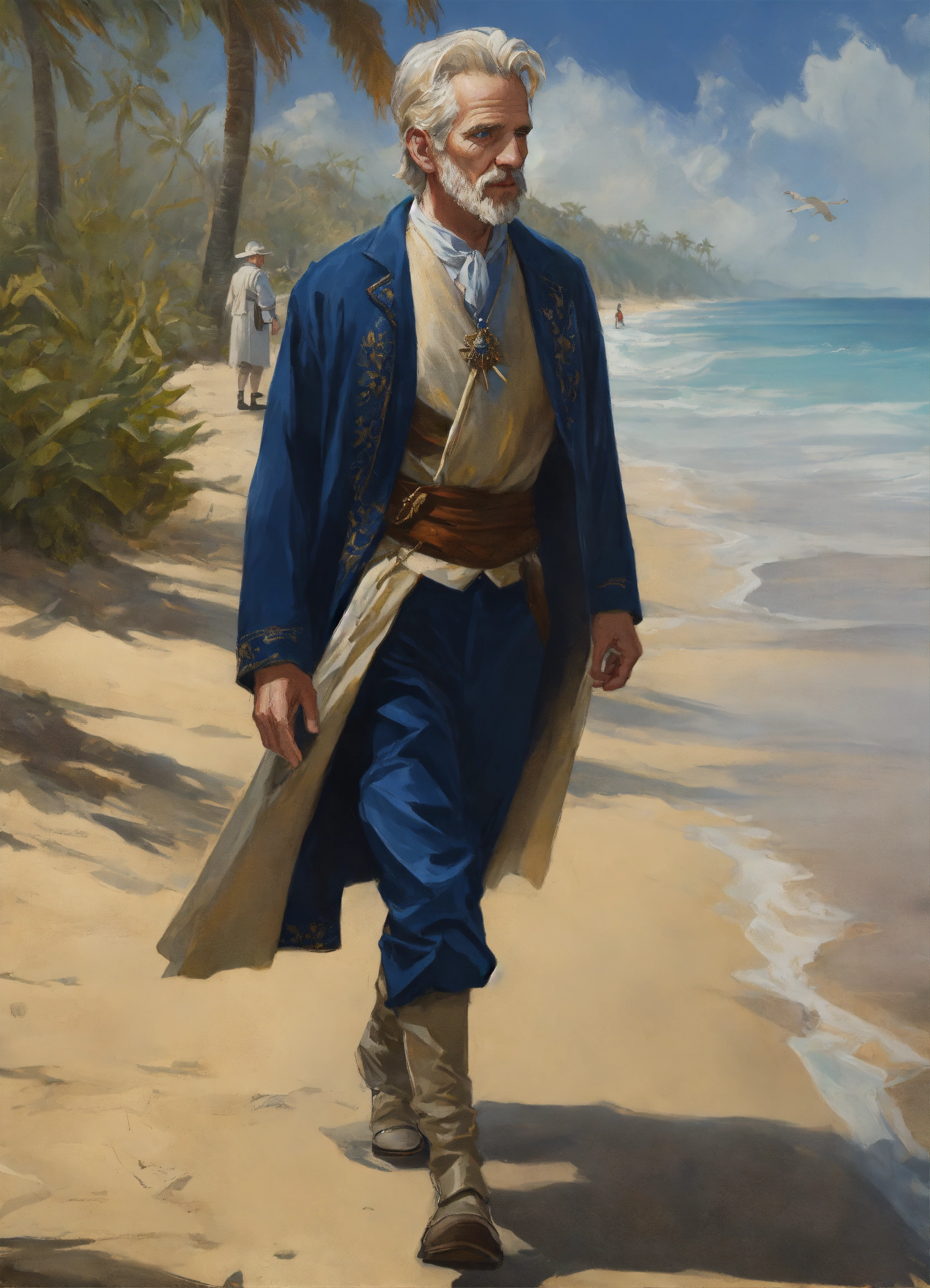 Lexica - Close up, Matthew modine as an Old man erudite walking along ...
