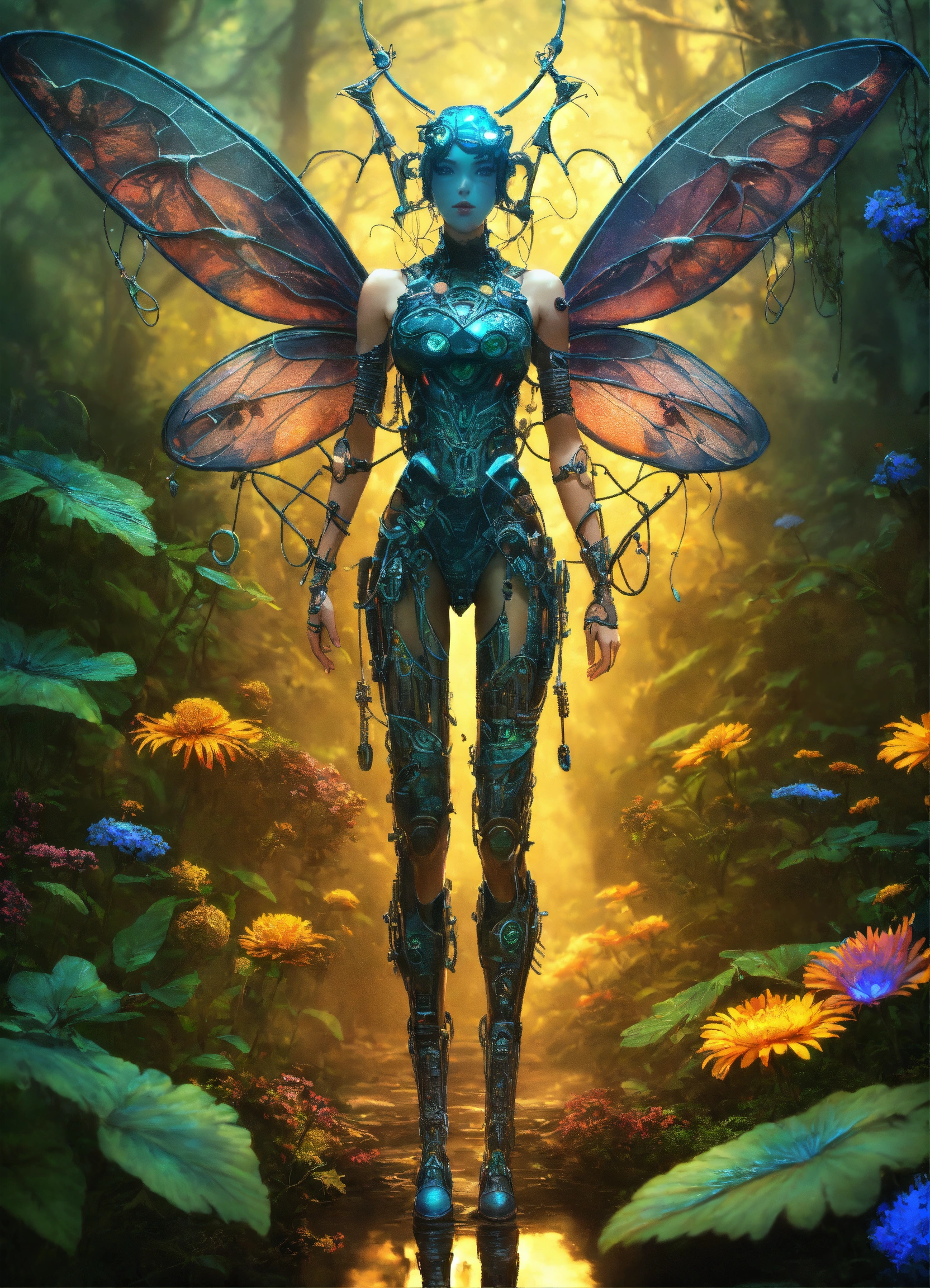 Lexica - Human insect, flying fairy antennae, legs, feet with boots ...
