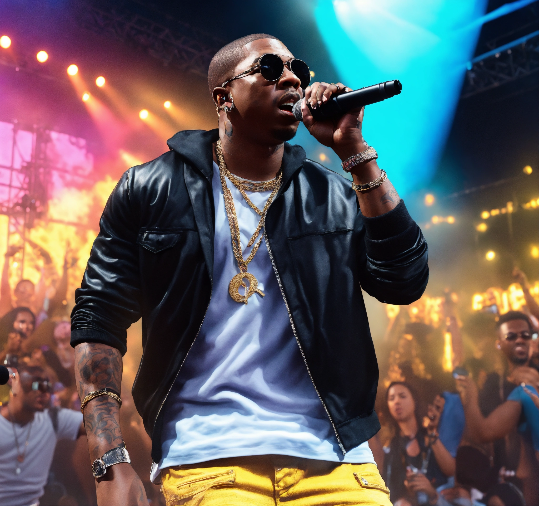 Lexica - Medium shot angle Pop art, hyperrealist full body portrait of ...