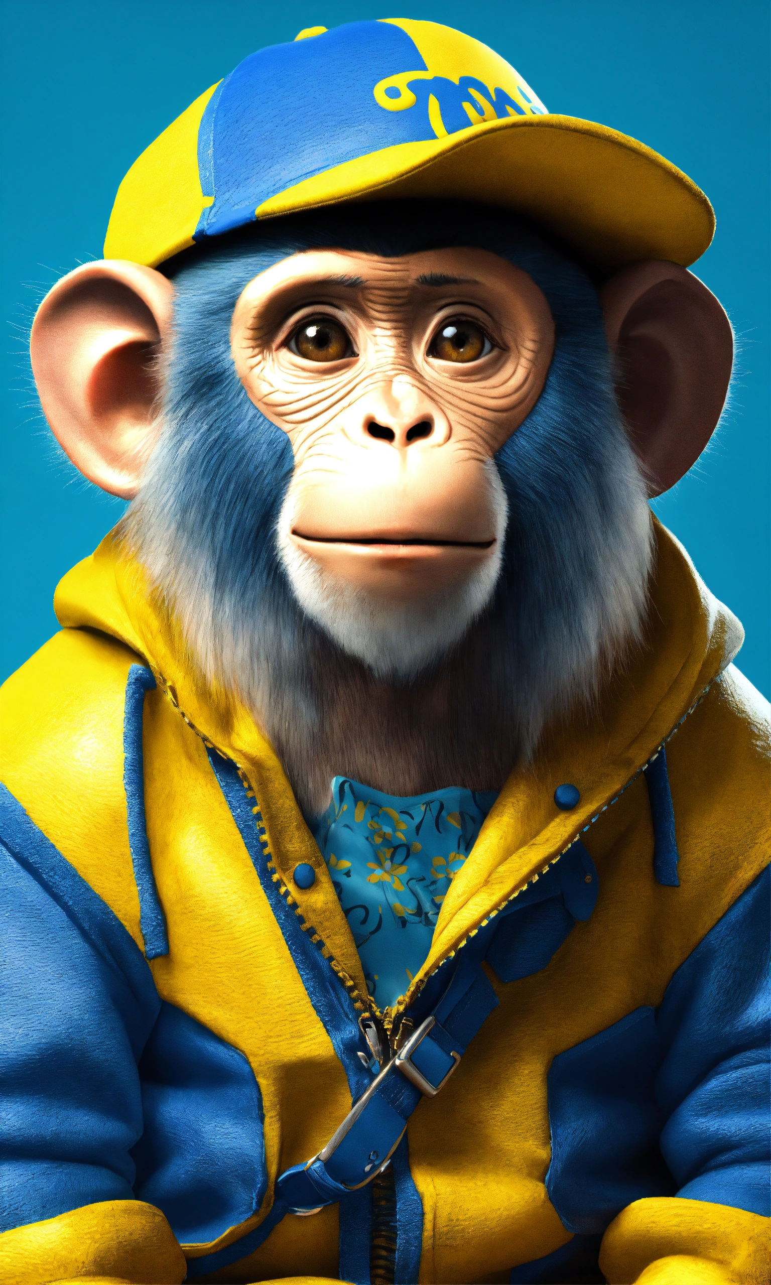 Lexica - Cartoon monkey with human clothes Use the monkey with the ...