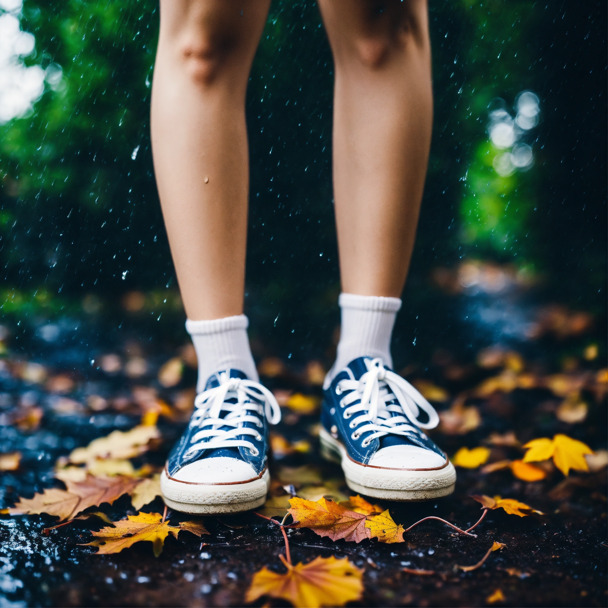 Lexica - Dark creepy ugly rainy Autumn macro photography composition of ...