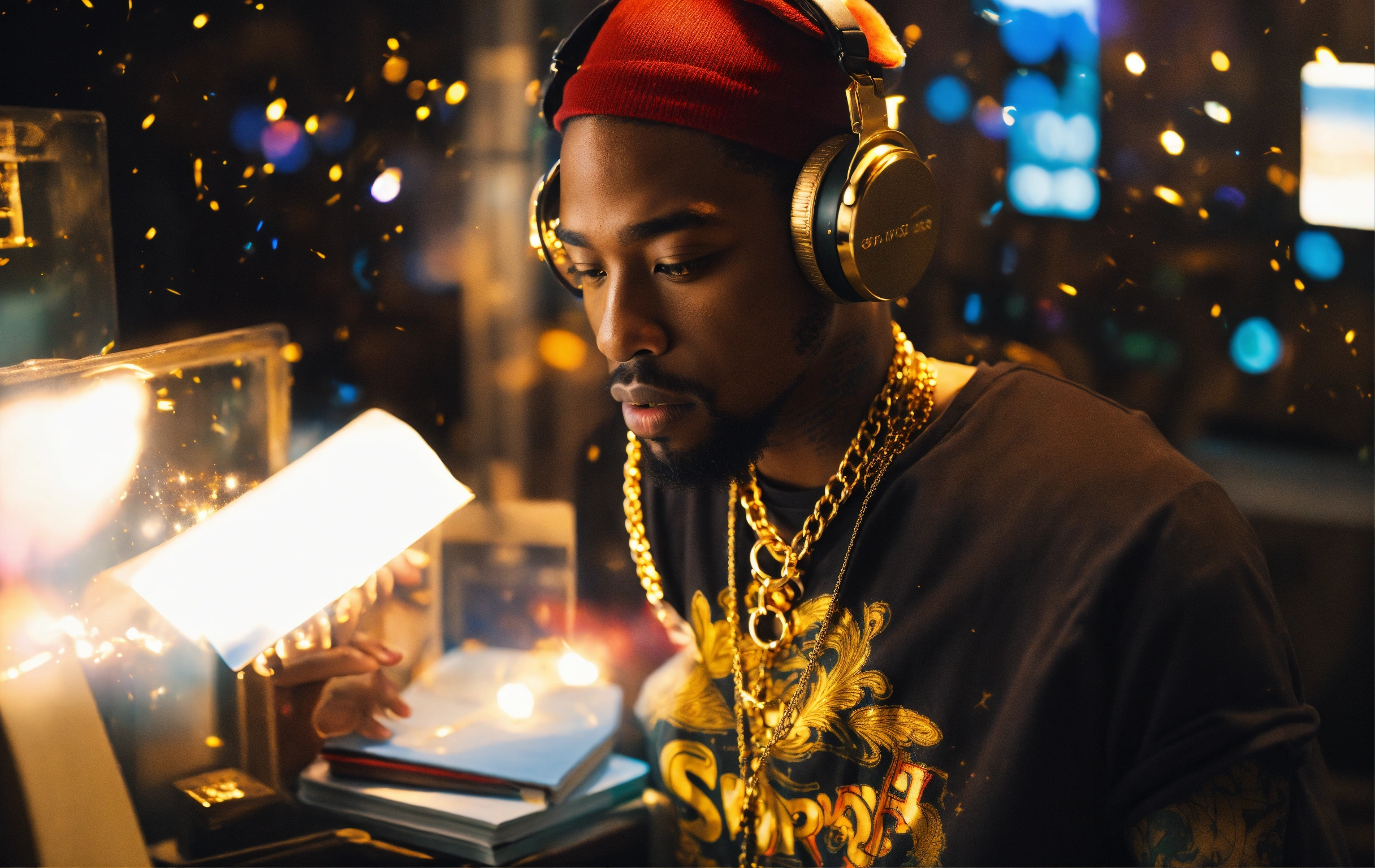 Lexica - Sky view rapper, "Tsu Surf" in rapping in prison writing in a ...