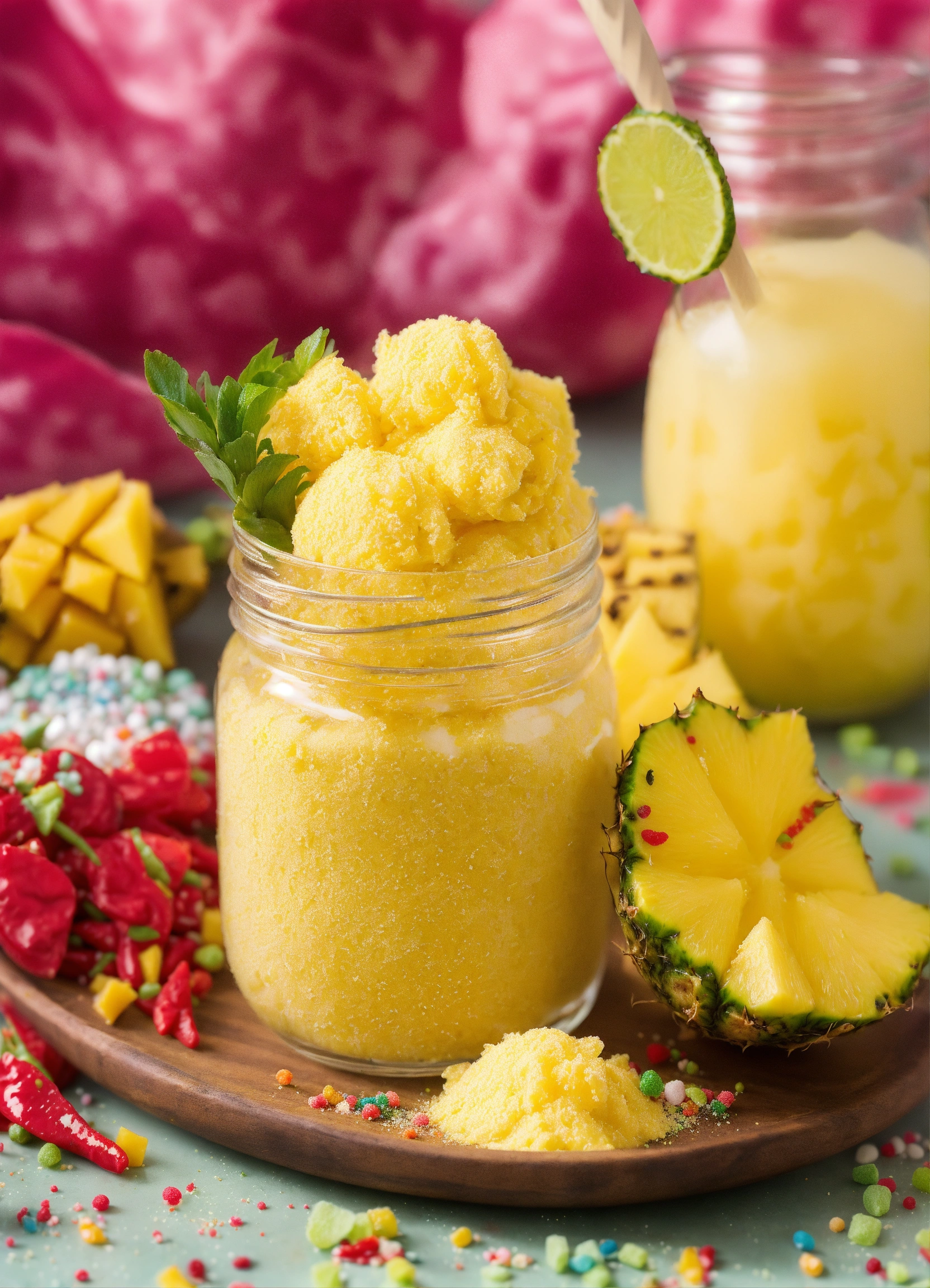 Lexica - Pineapple and Chili-Lime Pop Rocks Sorbet Ingredients ...