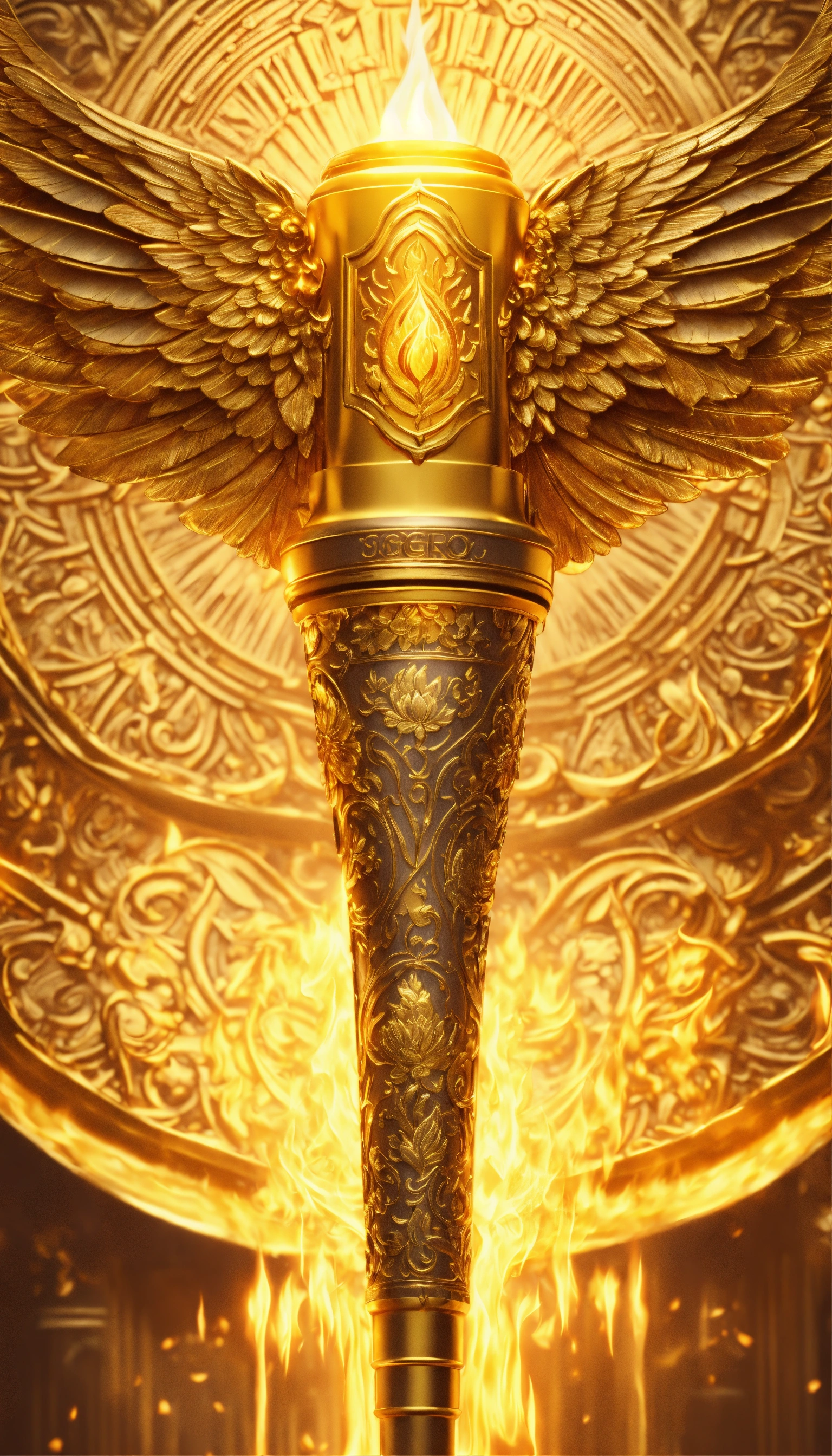 Lexica - Powerful, detailed torch, digital illustration, real, 3D ...