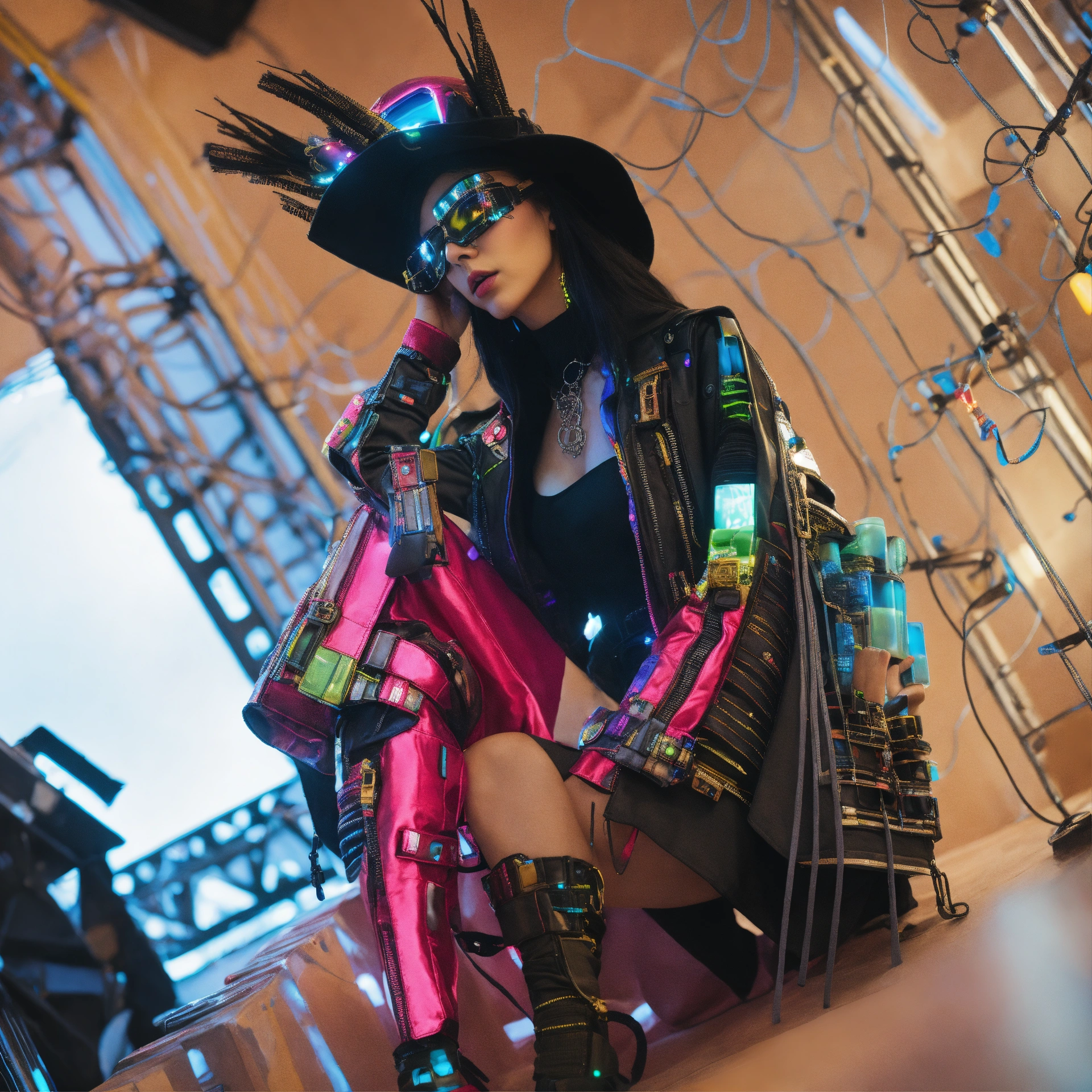 Lexica - Cyber punk fashion designer