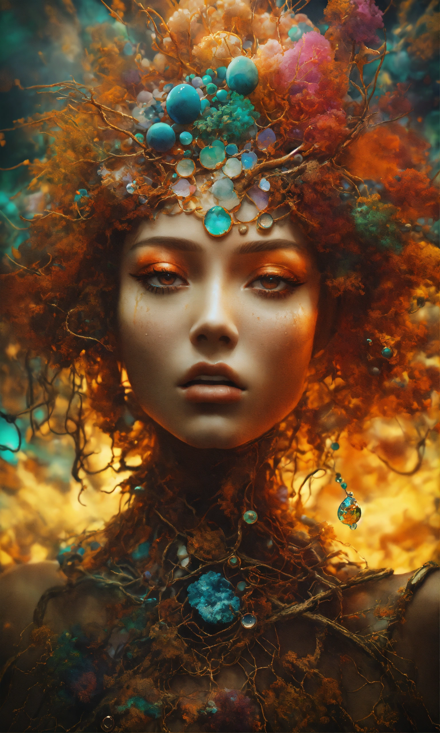 Lexica - Molecular abstraction, gaia, photographic emulsion, surreal ...