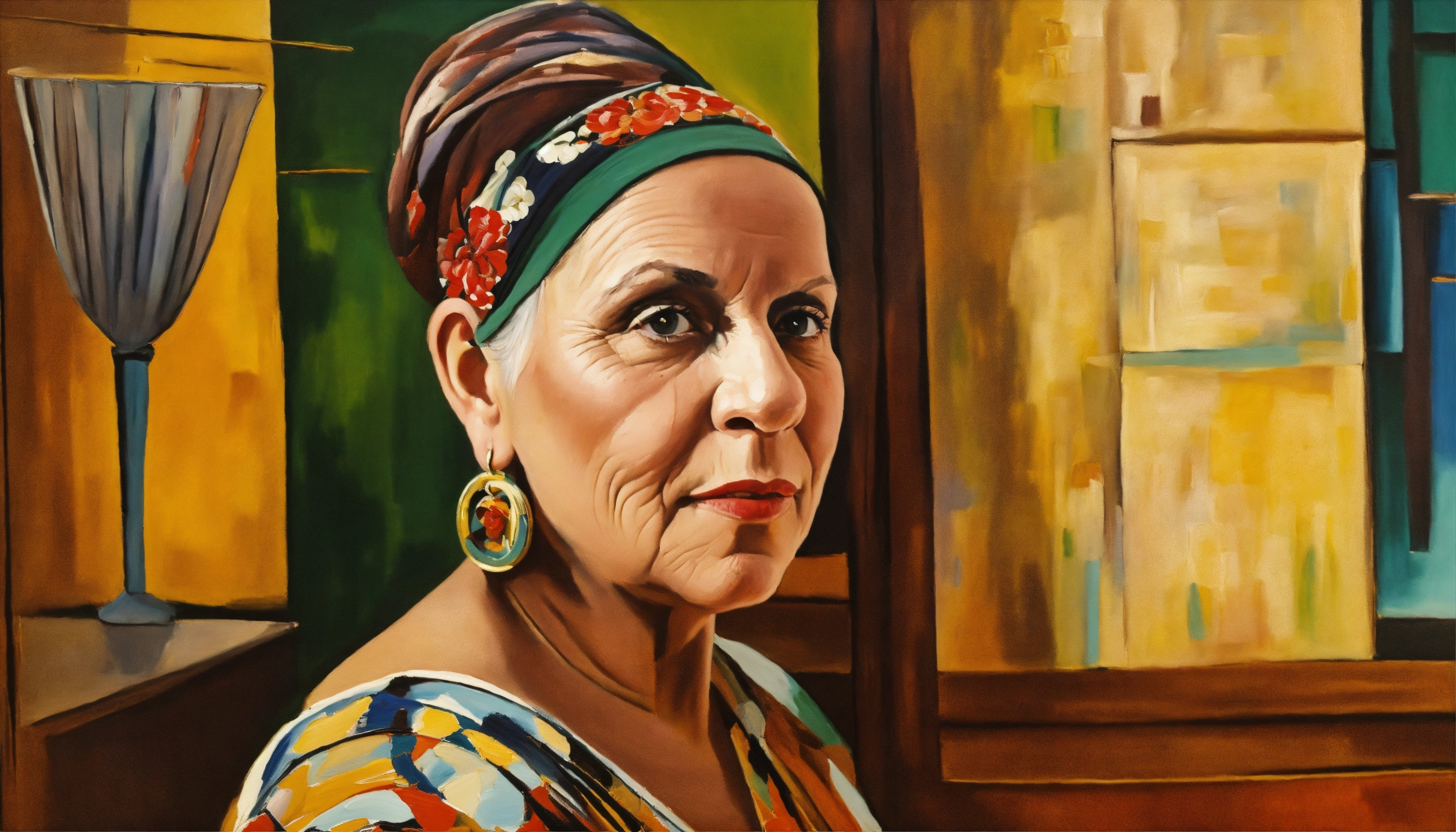 Lexica - Produce images of painting like Picasso of Portrait of Aunt ...