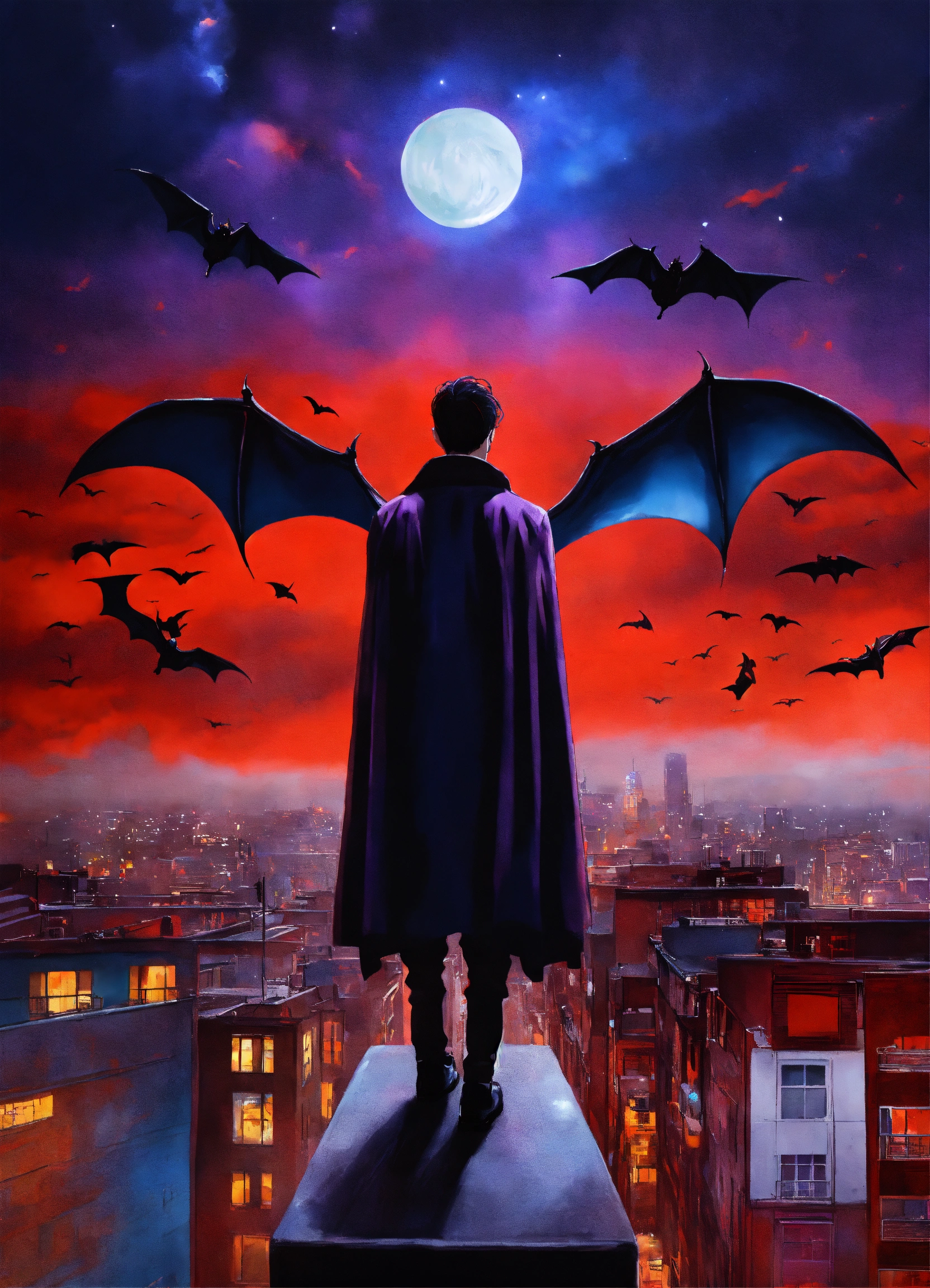 Lexica - ALL glassblowing superrealism style urban vampire STYLE ...