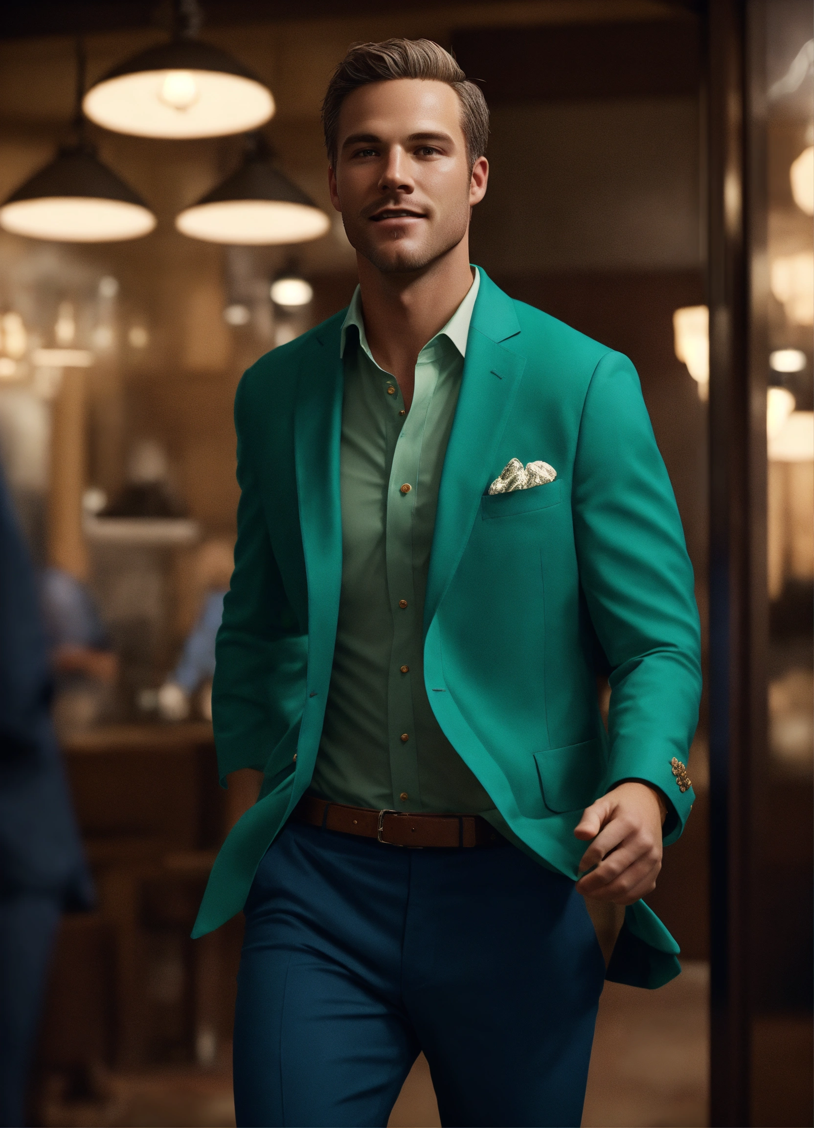 Lexica - Young, white male wearing peter millar from head to toe ...
