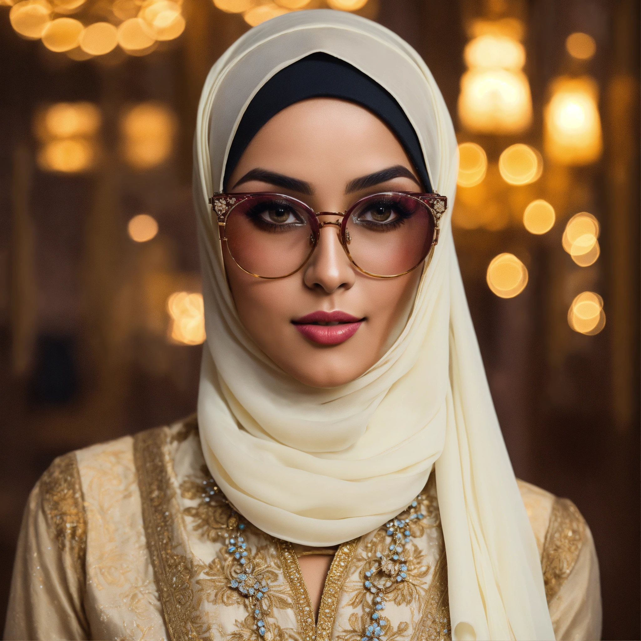 Lexica - Create an image showcasing the elegance of Arabian single girl ...