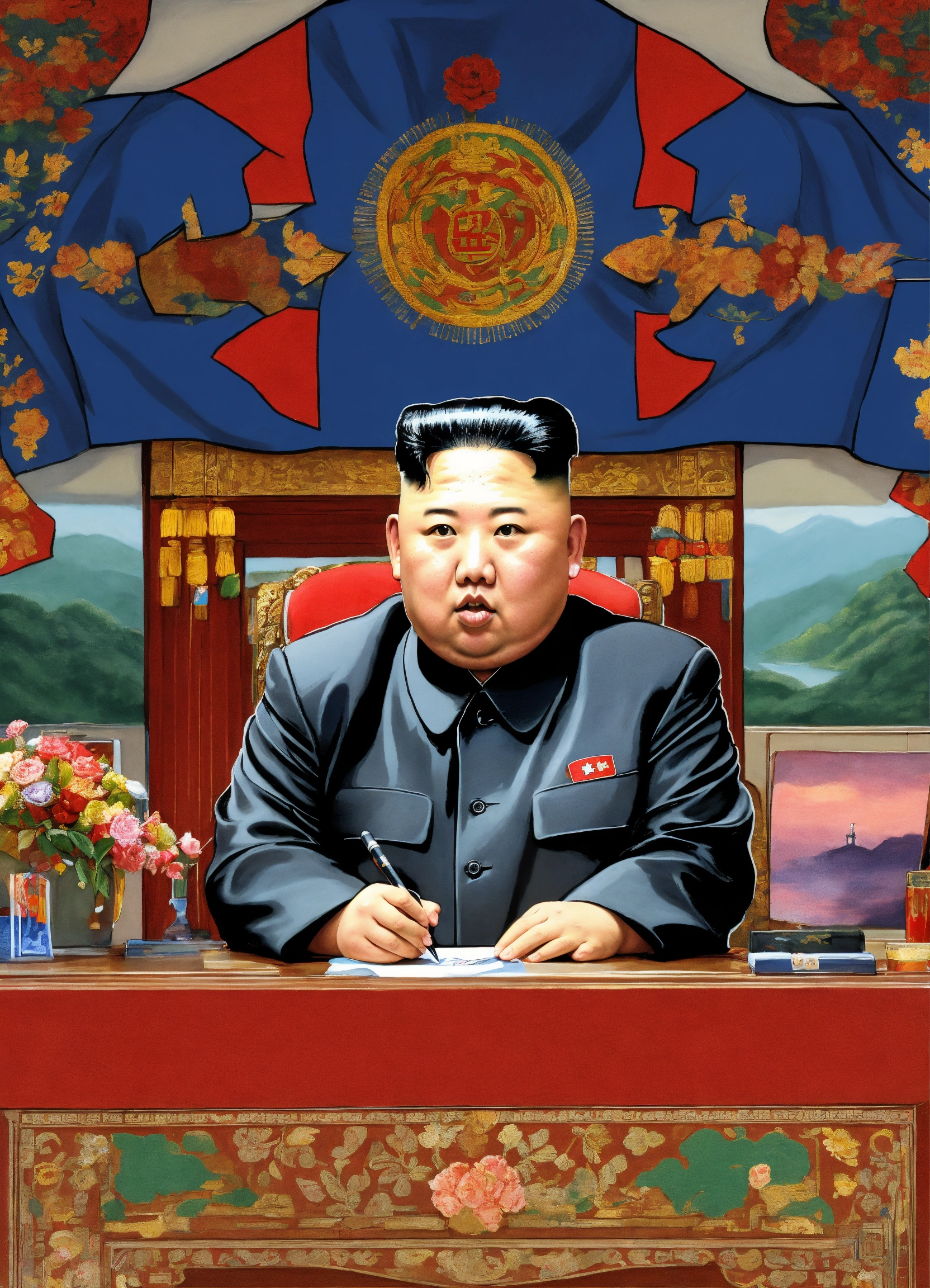 Lexica - Draw Kim Jong-un