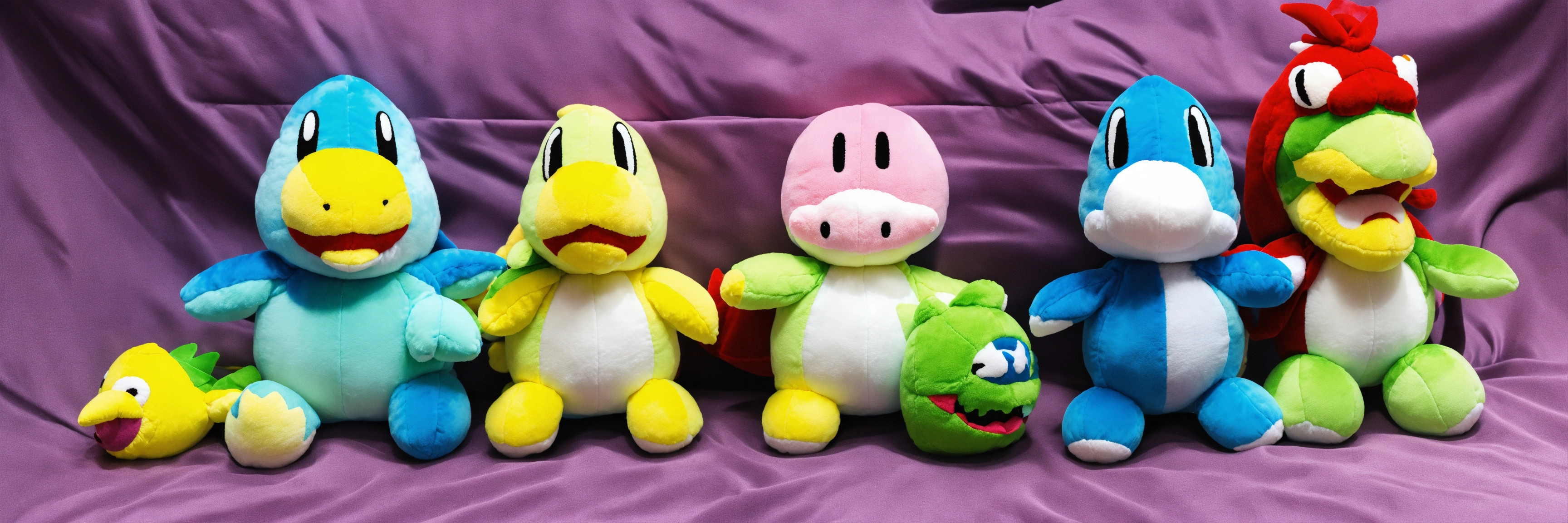 Lexica - Bubble Bobble plushies