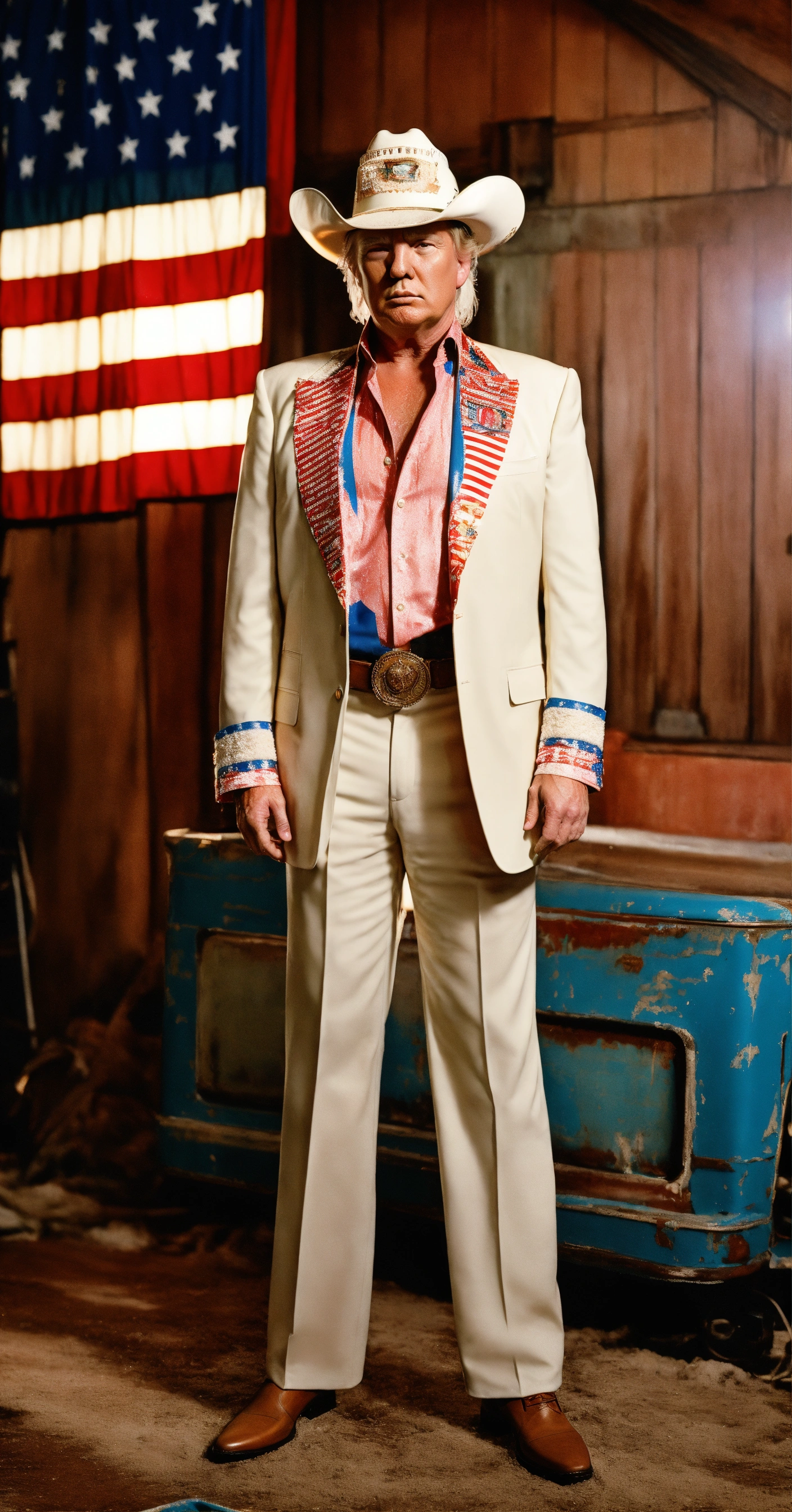 Lexica - Full body portrait photo of a breathtaking donald trump as an ...