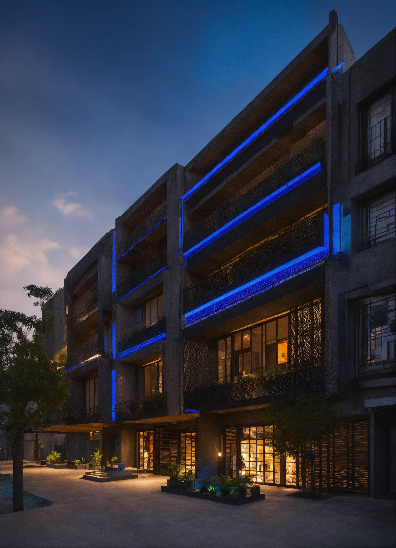 Lexica - Ghat gpt ux/ui black blue