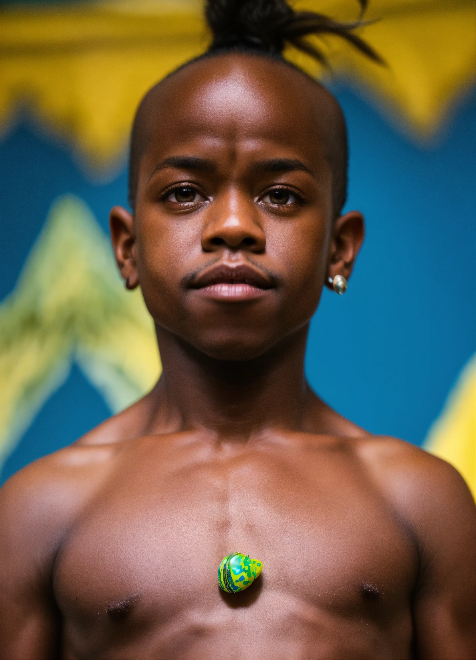 Lexica - Shrunk tiny bug size old Haitian bodybuilder tooth fairy kali ...