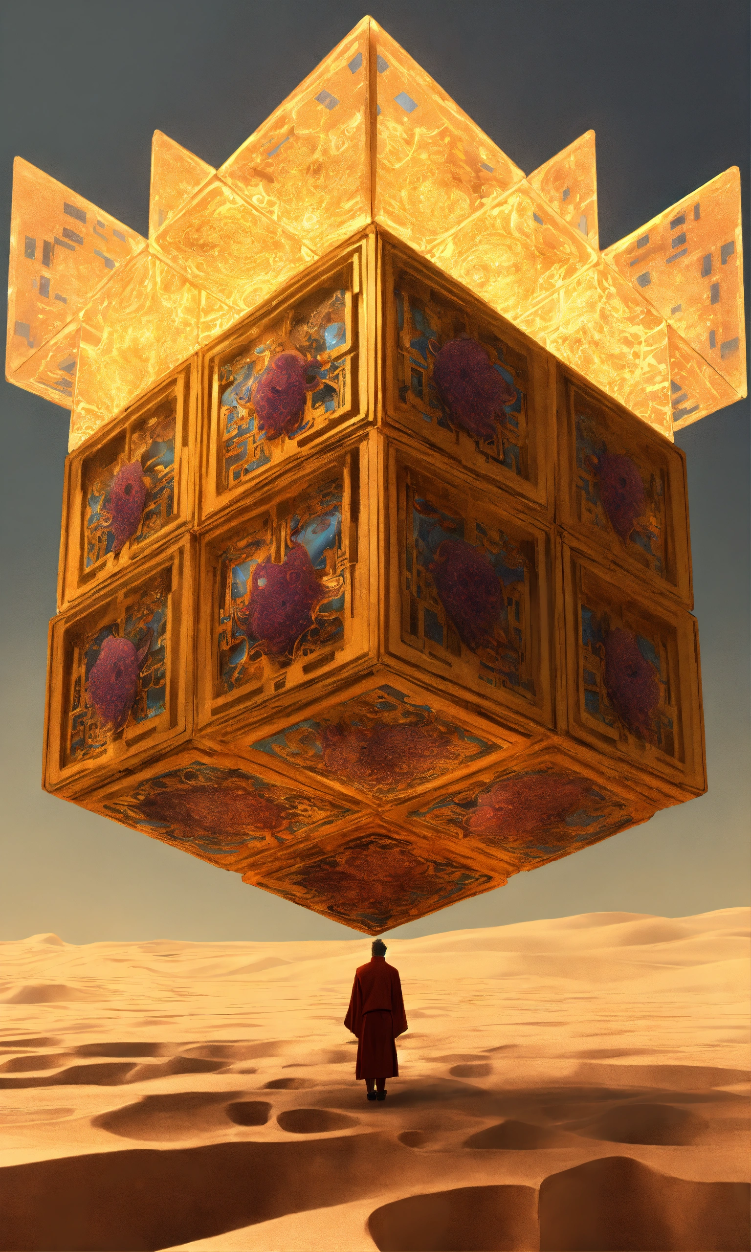 Lexica - Taoist monk octopus tesseract body fractal three point ...