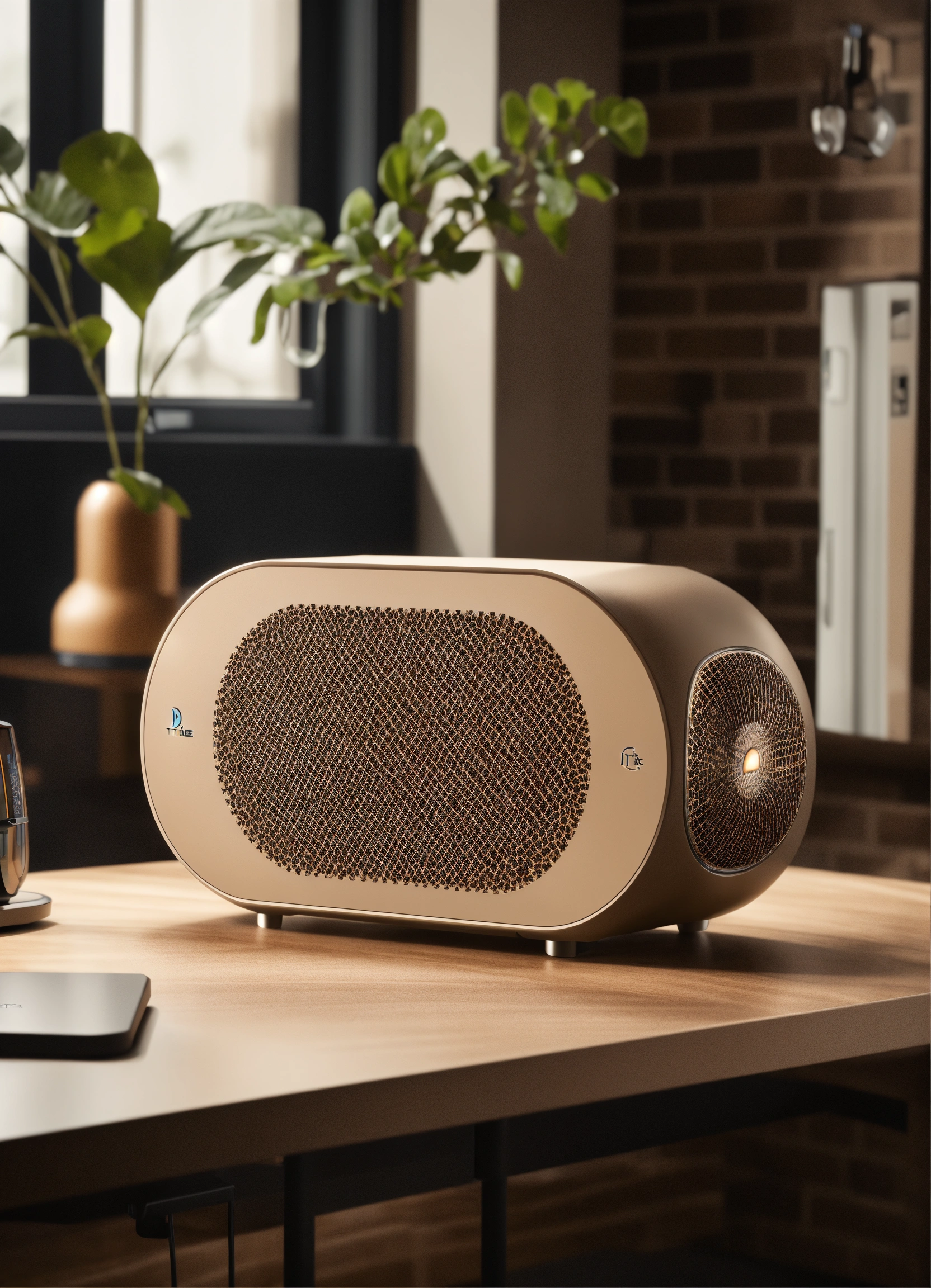 Lexica - A stunning, sleek beige micro ITX case designed by Devialet ...