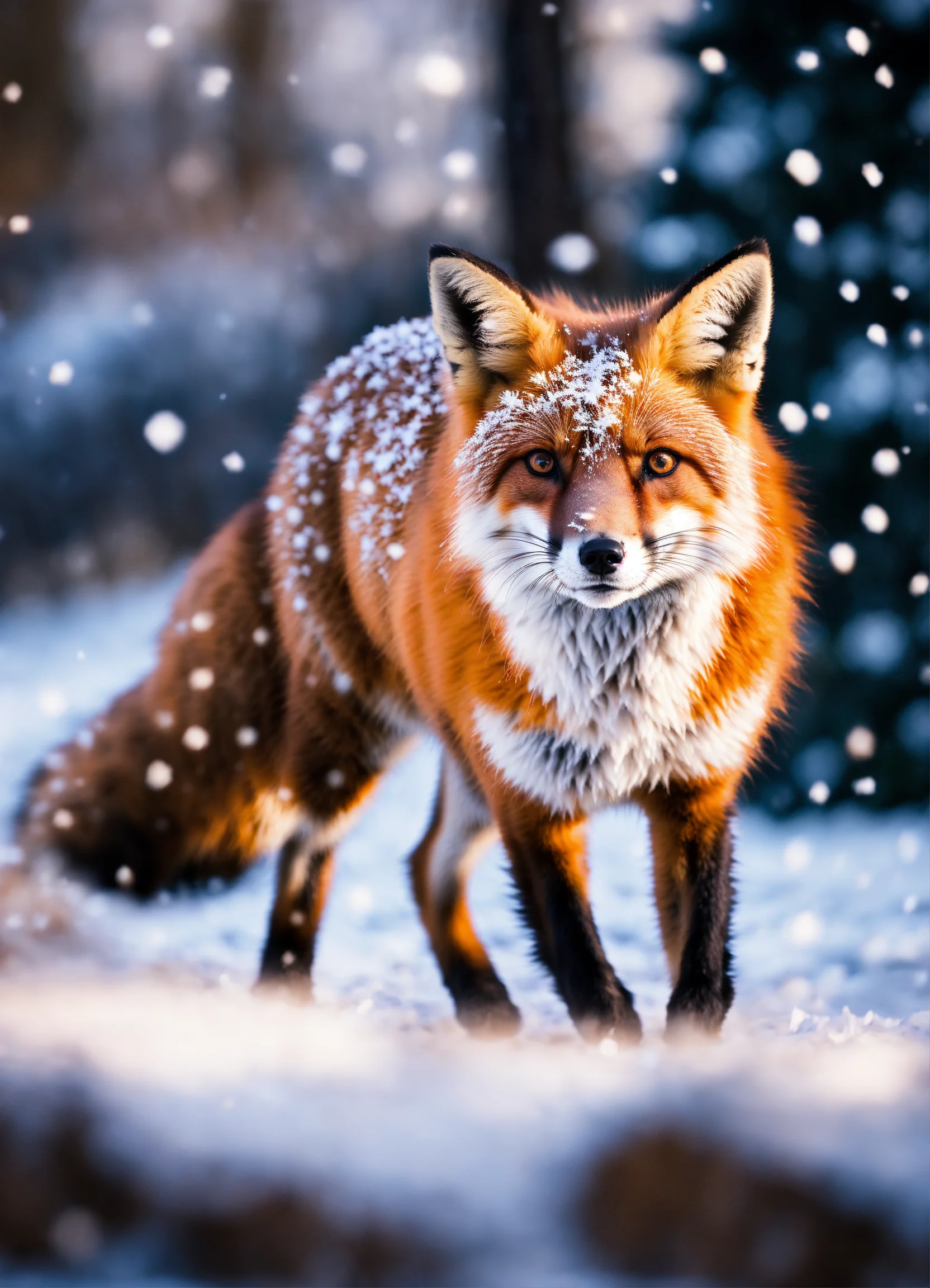 Lexica Fox In Snow