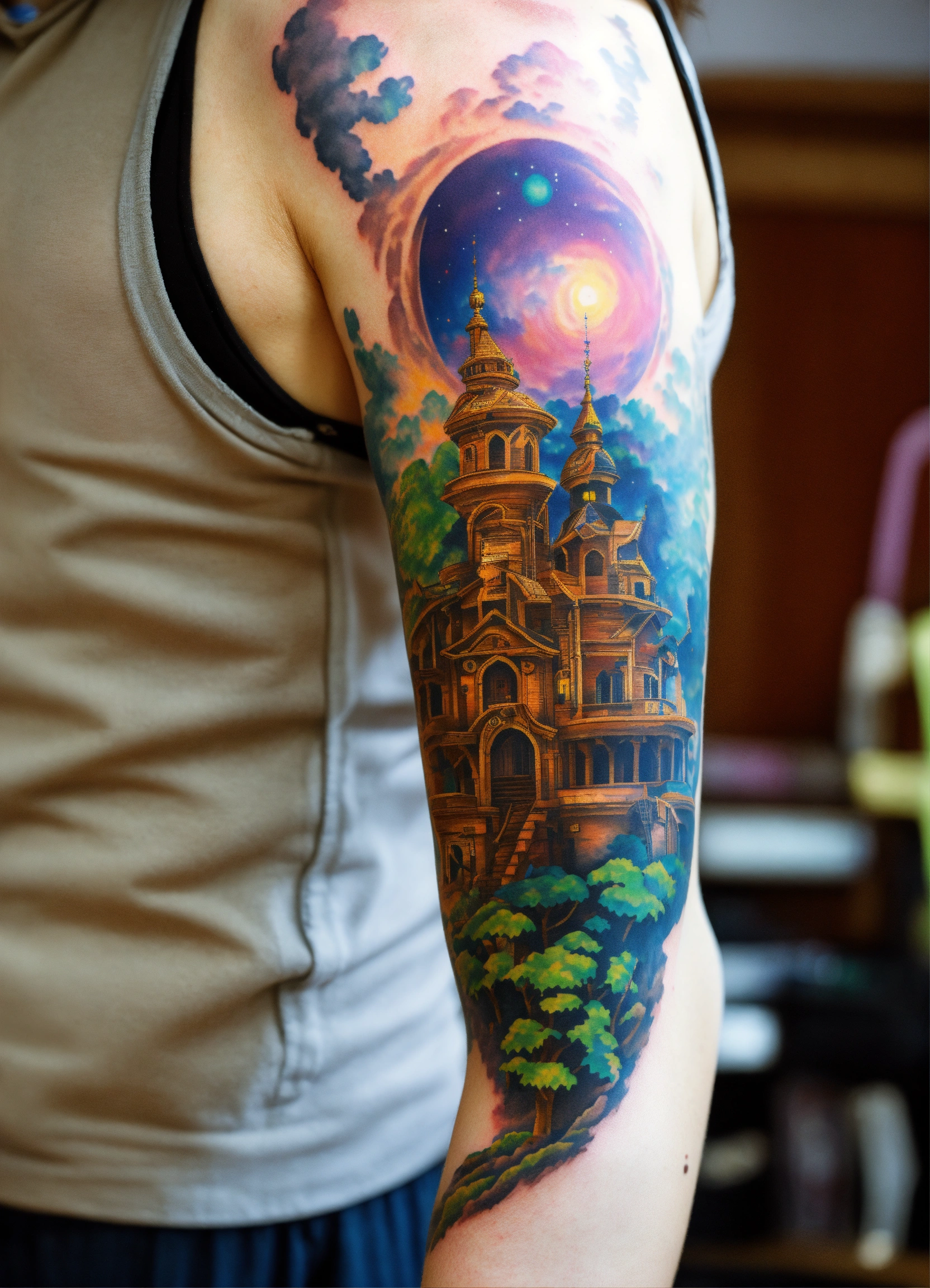 Lexica - Illusion of gaia video game arm sleeve tattoo