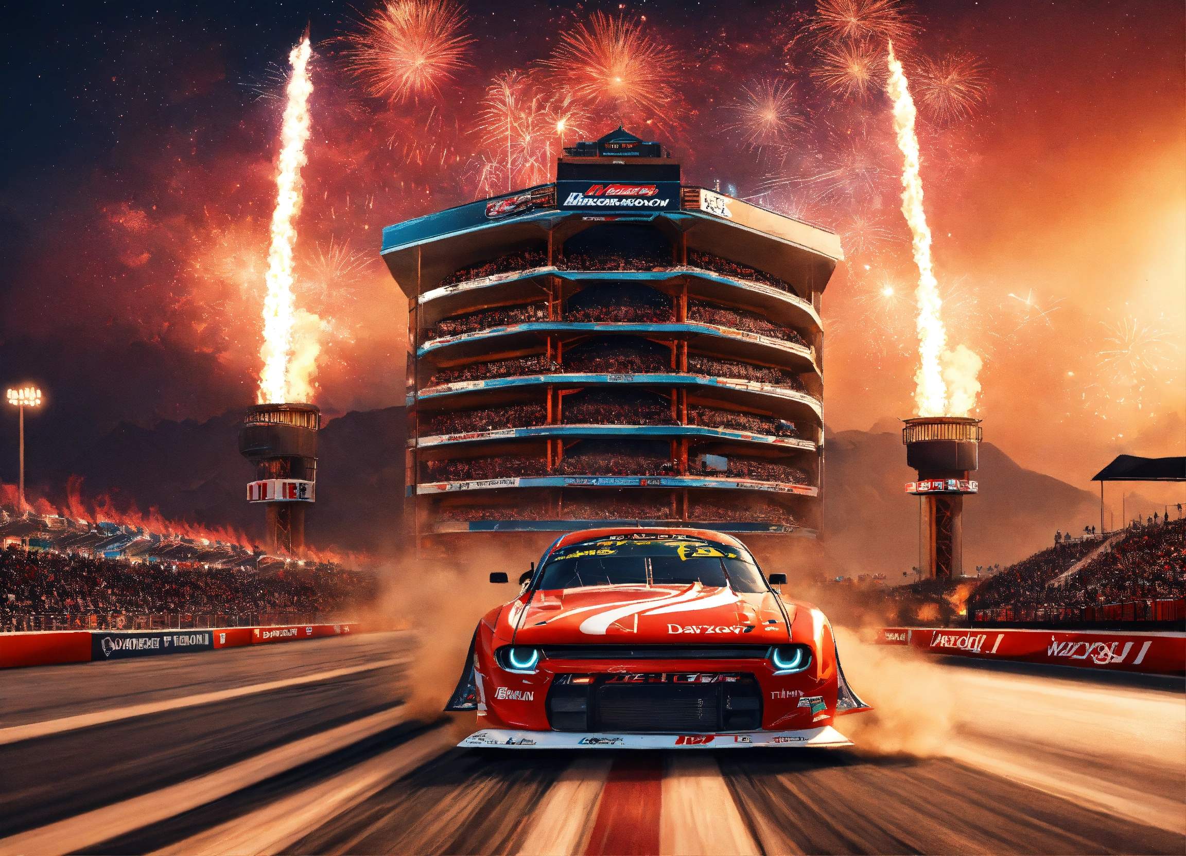 Lexica - Generate a captivating digital illustration of a Bahrain ...
