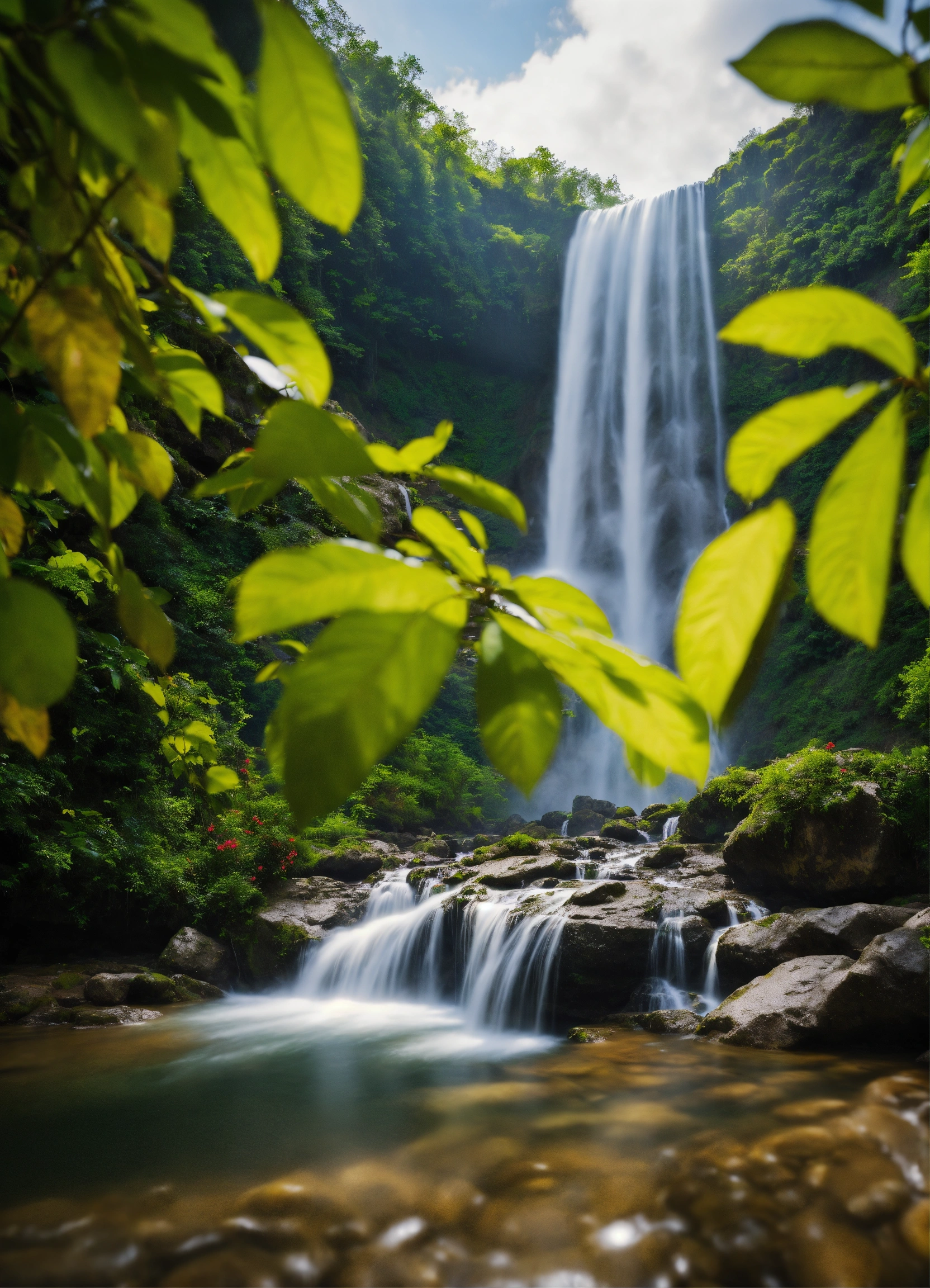 Lexica - A massive beautiful deep waterfall