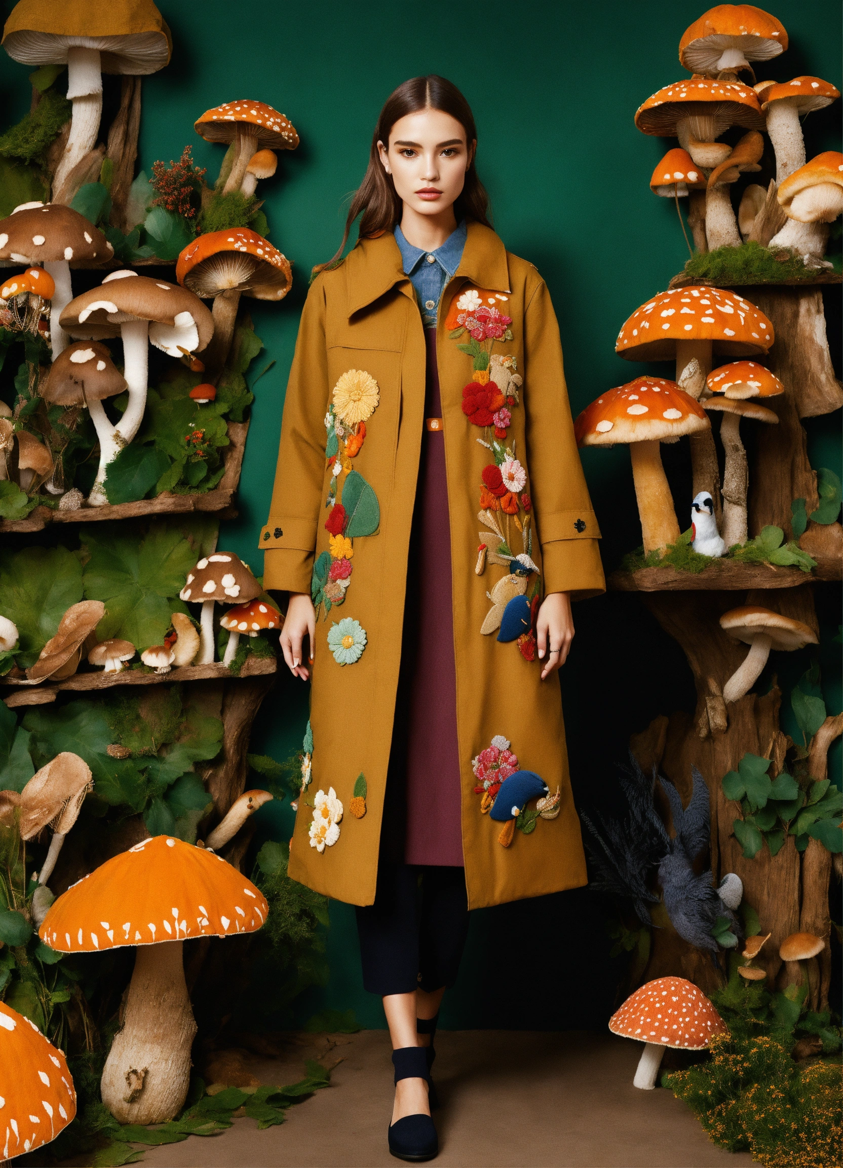 Lexica - Create fashion line parkas coats women's for autumn winter ...