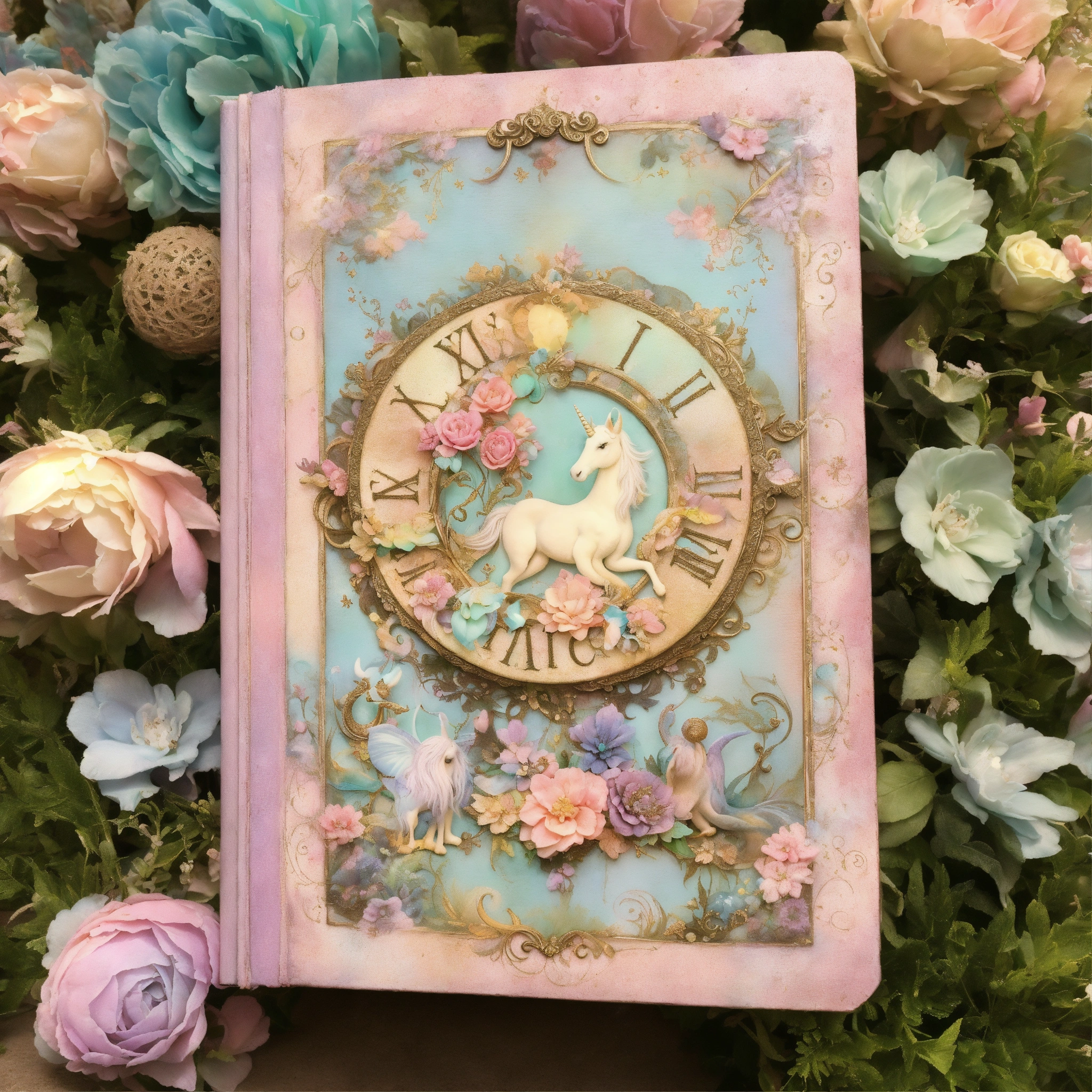 Lexica - Shabby chic dreamy pastel junk journals Magical creatures ...