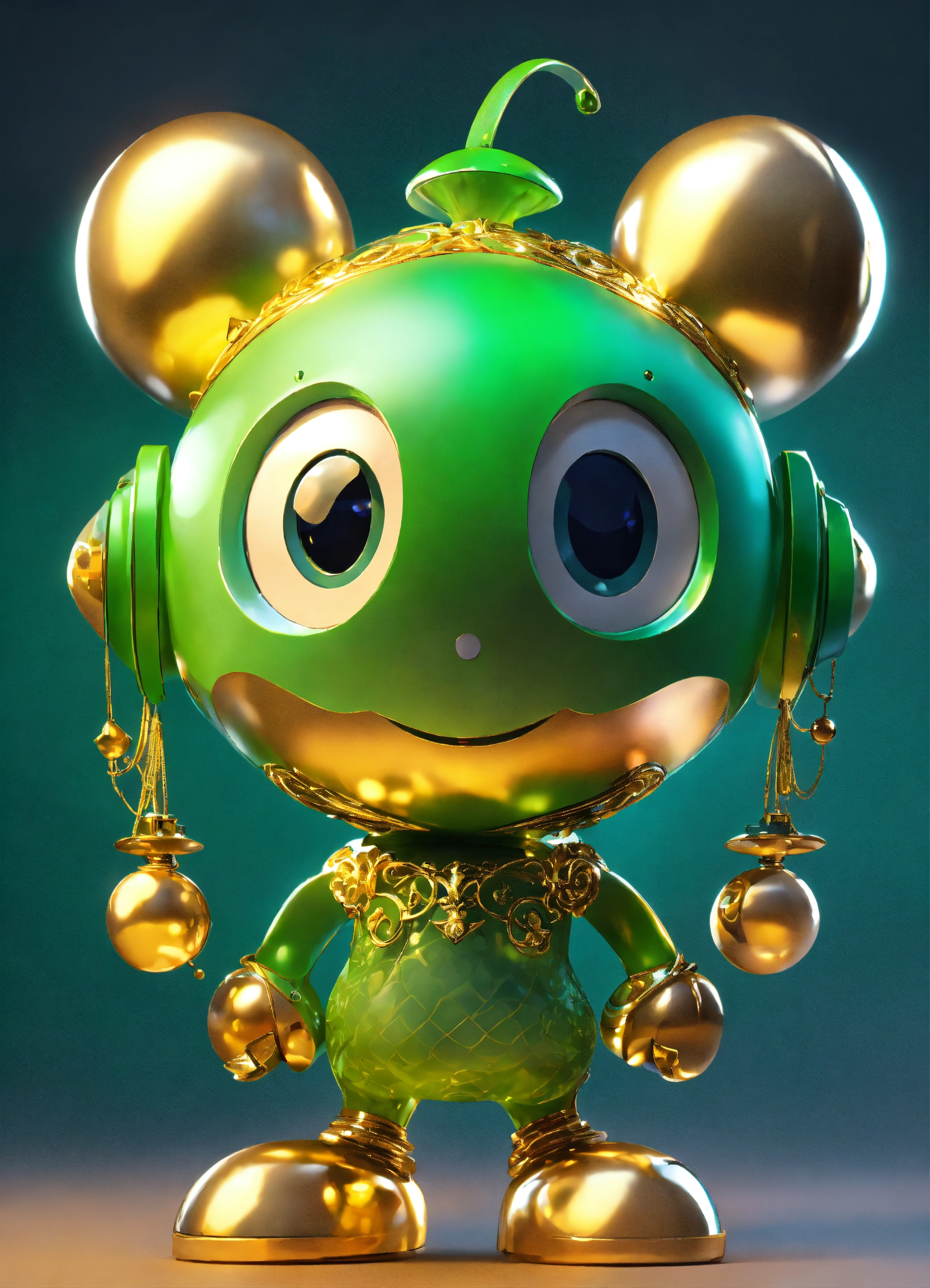 Lexica - Amorphous forms character small architectural form with chrome ...