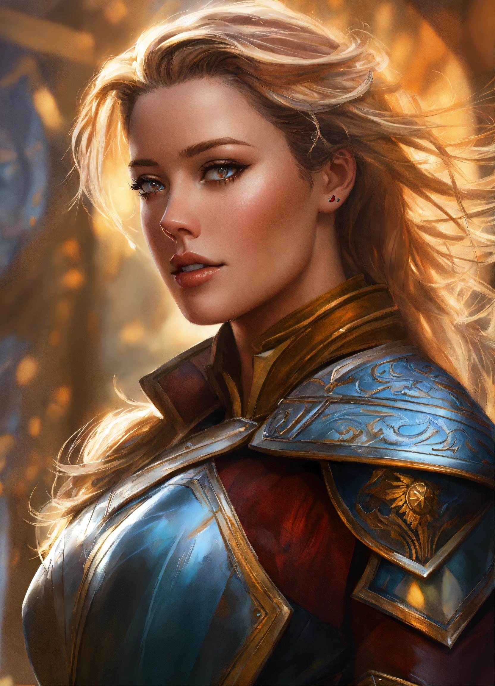 Lexica - Amber heard, amazon valkyrie athena, d & d, fantasy, portrait ...