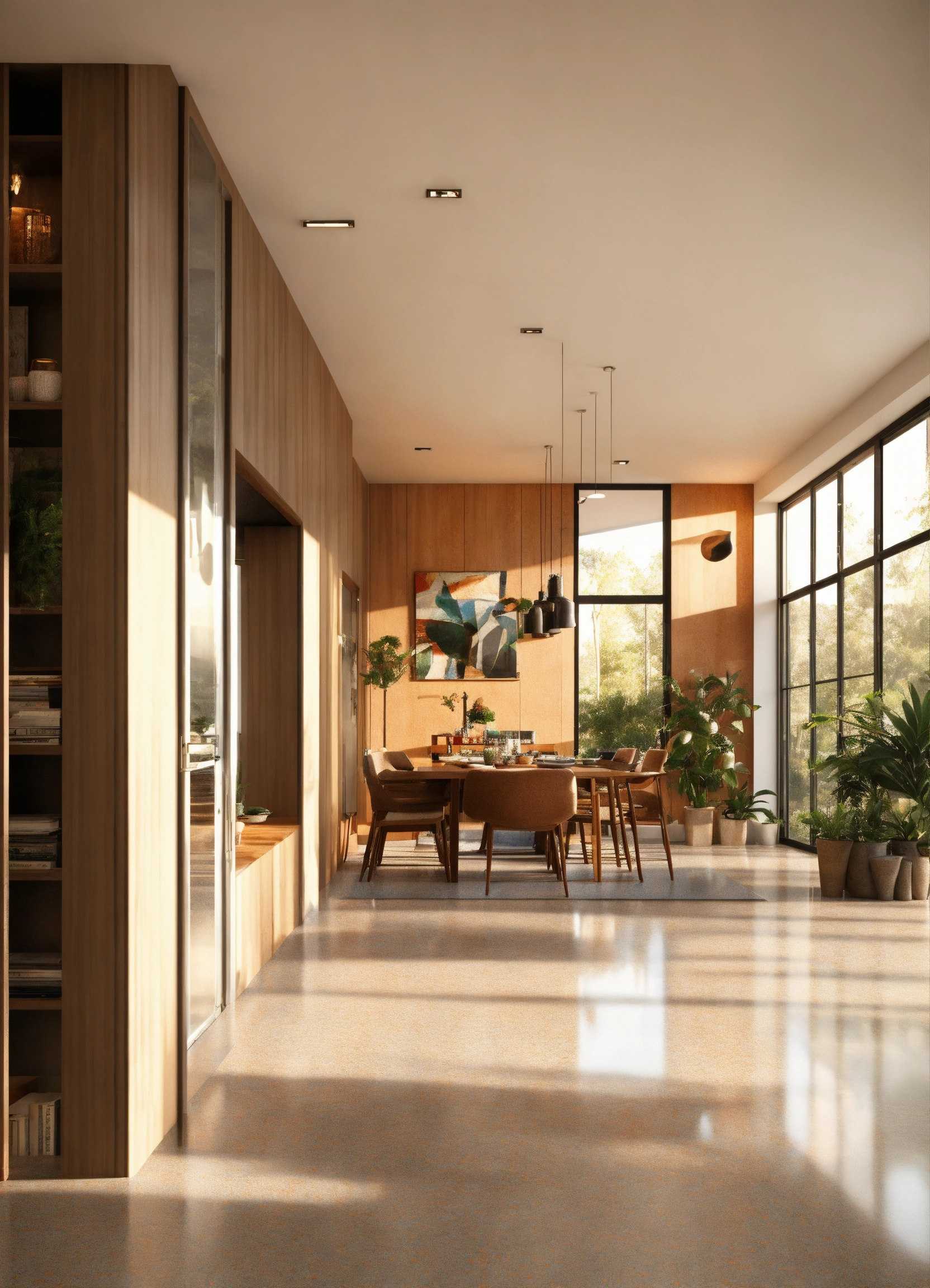 Lexica - American modern style house in one level medium size house ...
