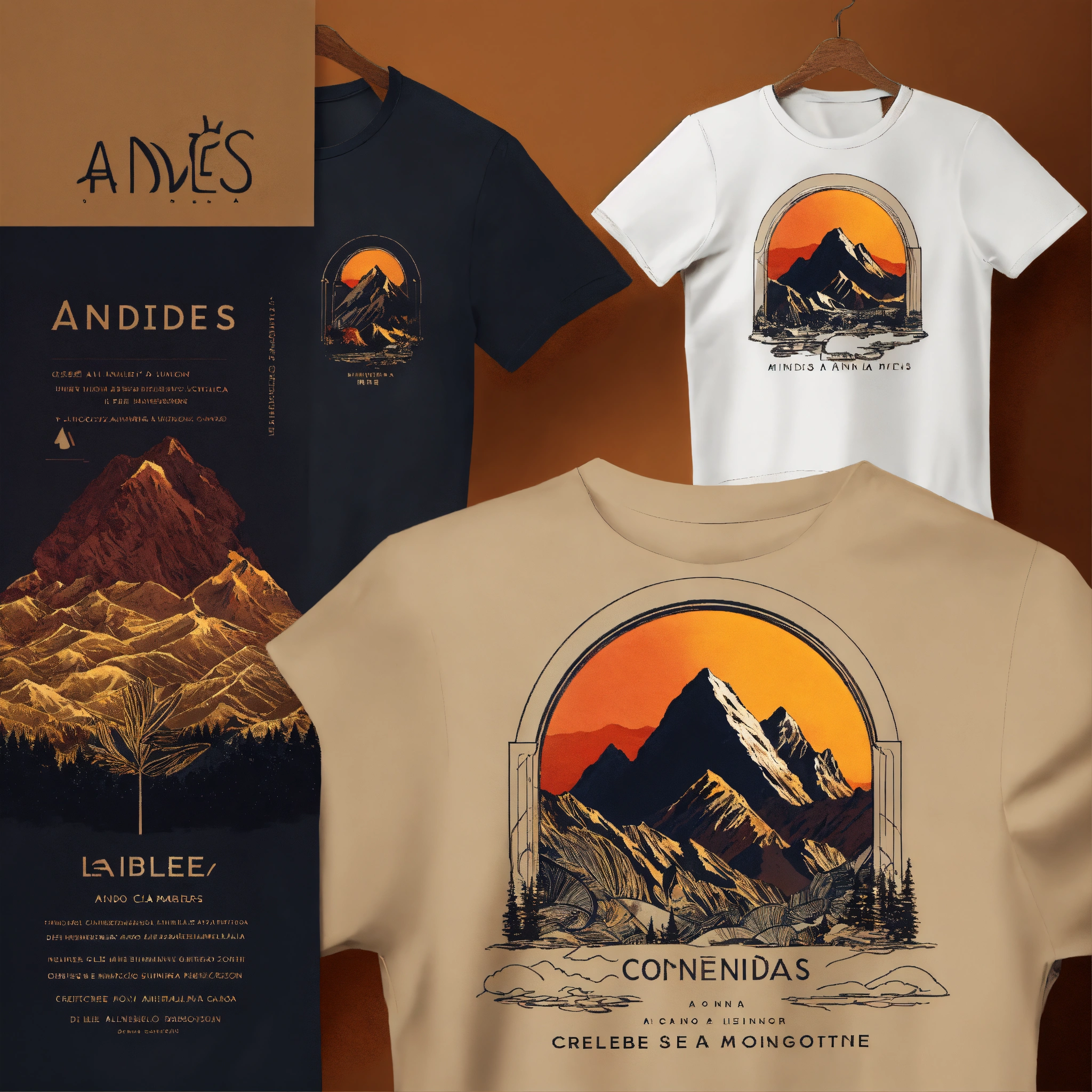 Lexica - Crea el diseño de una T-shirt para mujer, la T-shirt debe ser ...