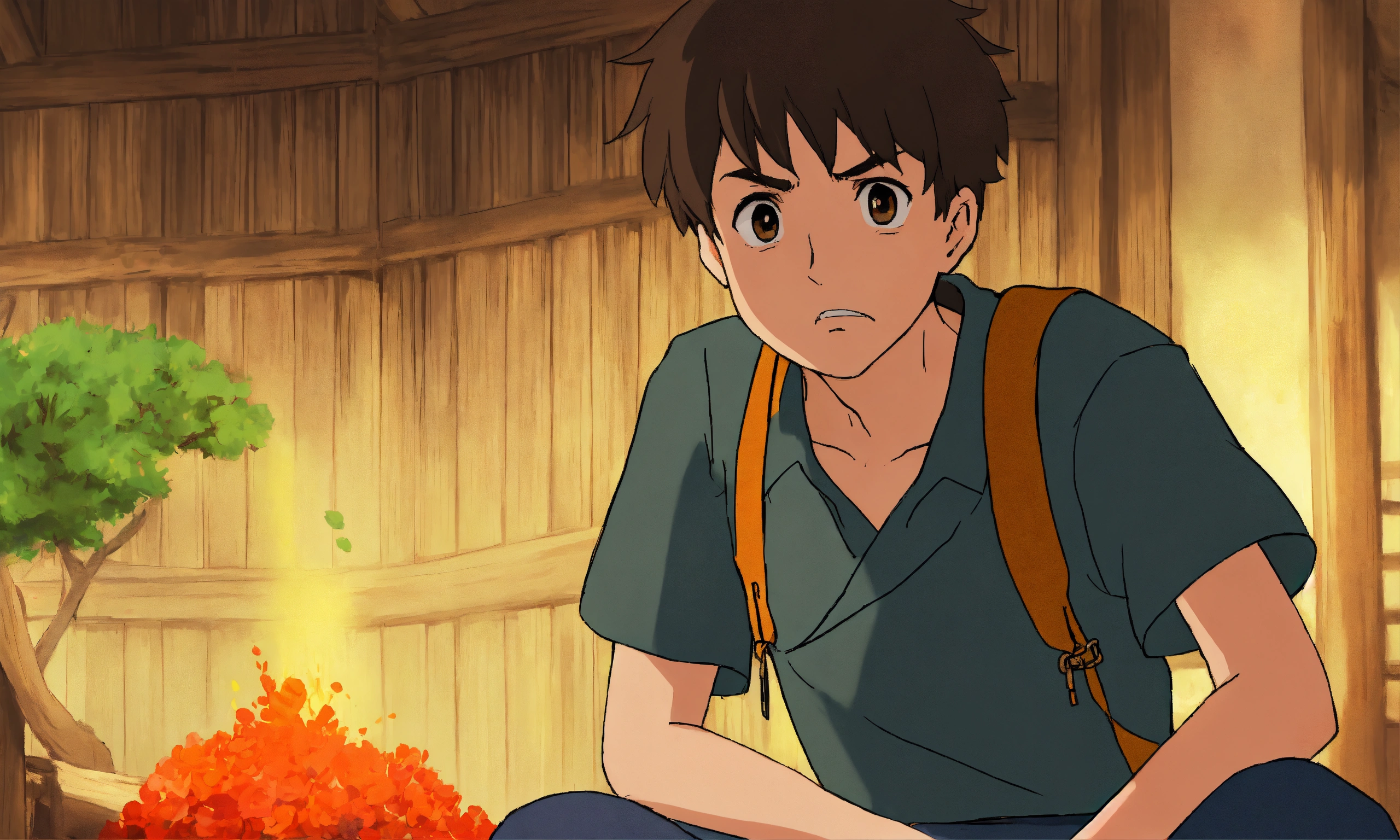 Lexica - An angry young man full of grudges. simple art inspired by ...