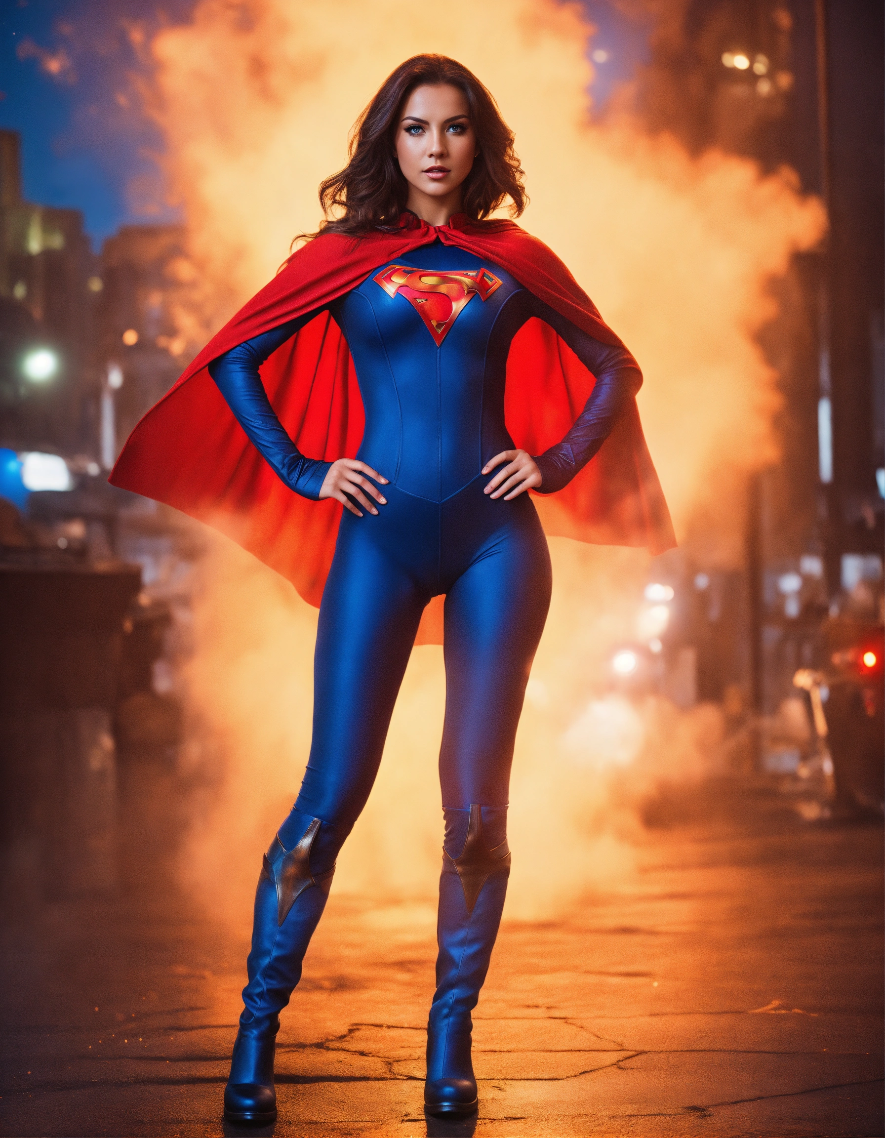 Lexica - Full body shot of beautiful woman transforming into ...