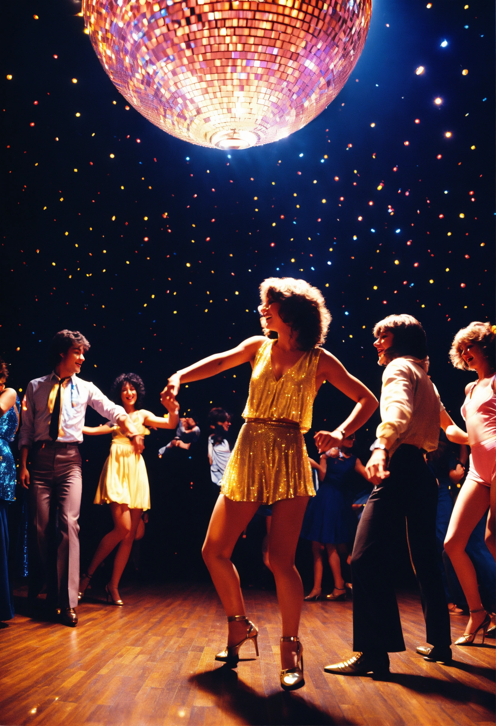 Lexica - People dancing under disco ball 1980