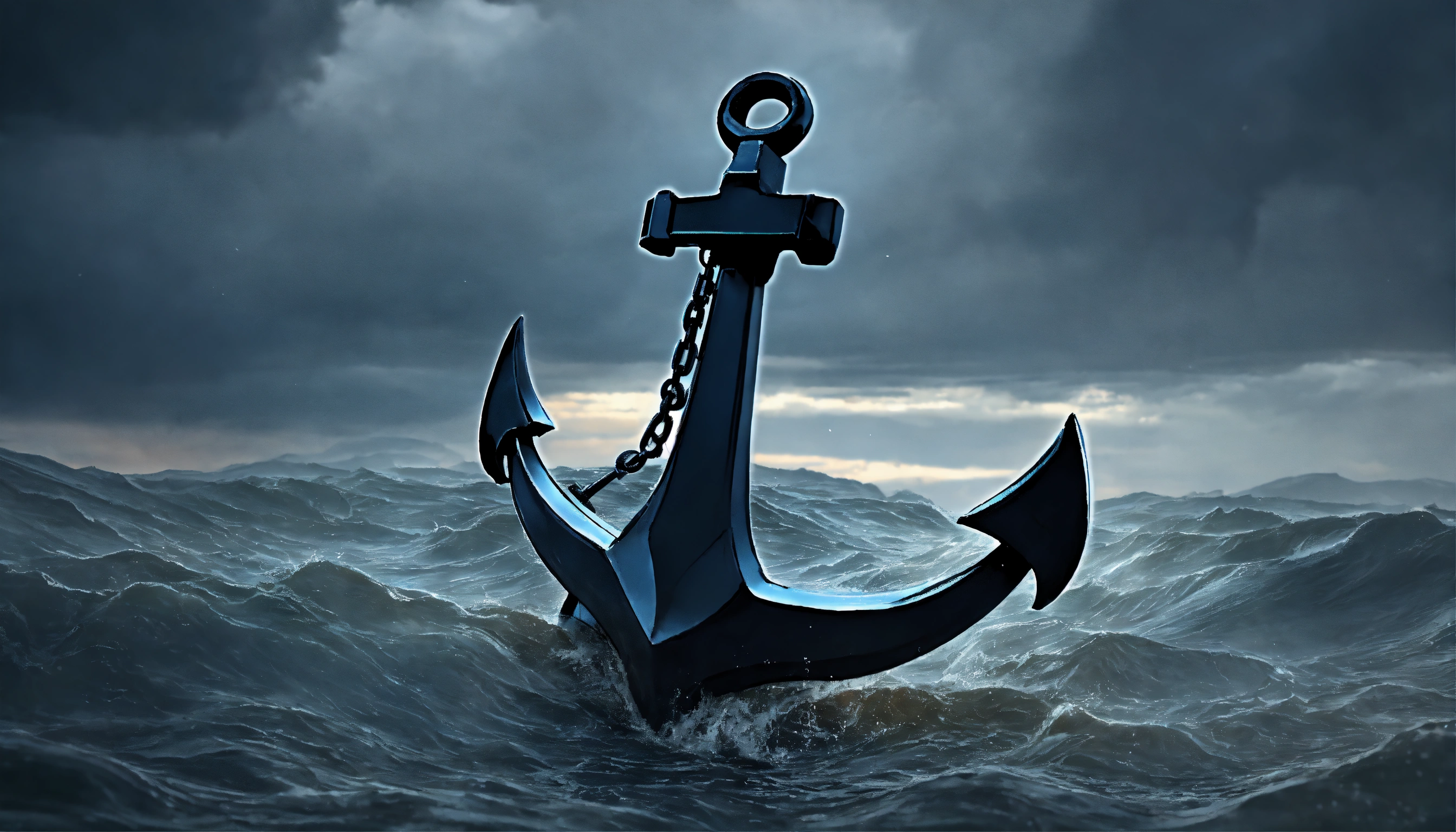 Lexica - Solid anchor in the middle of a whirlwind, realistic, well ...