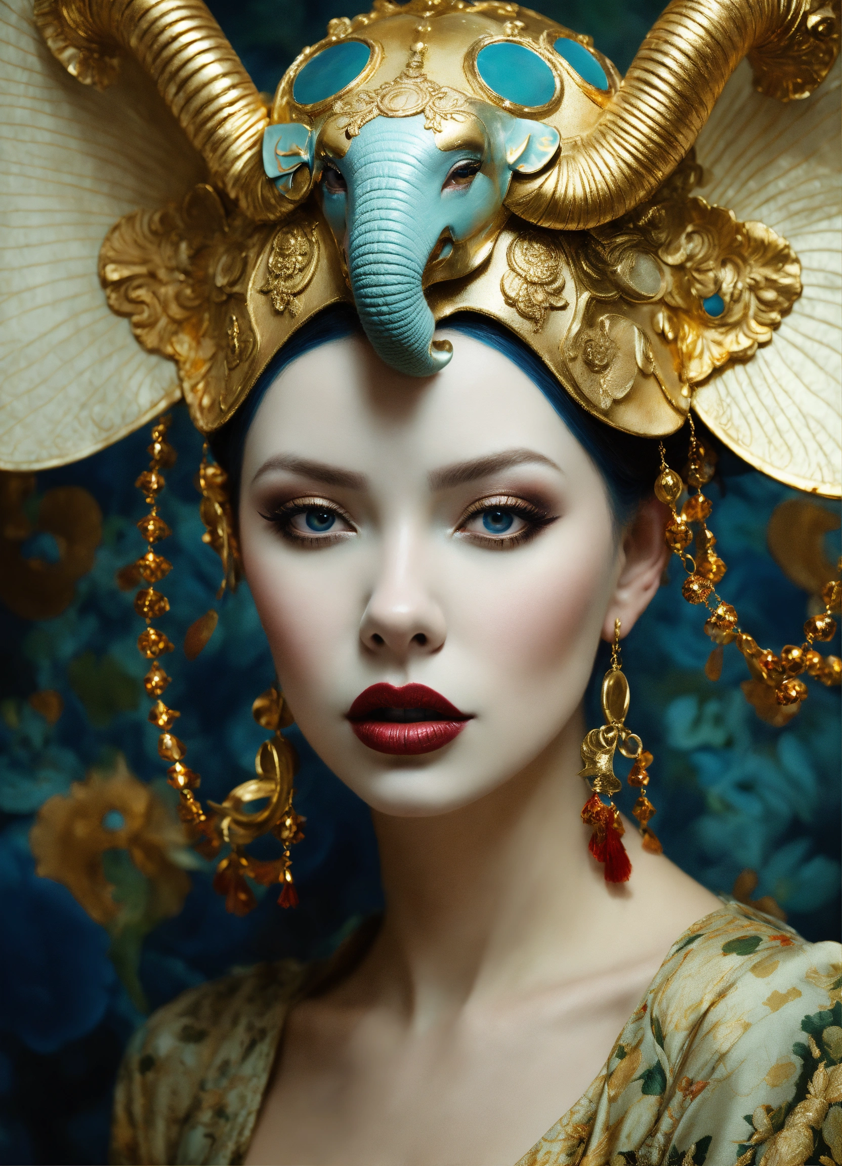 Lexica - Close up portrait Photography, of a gorgeous lady, wearing an ...