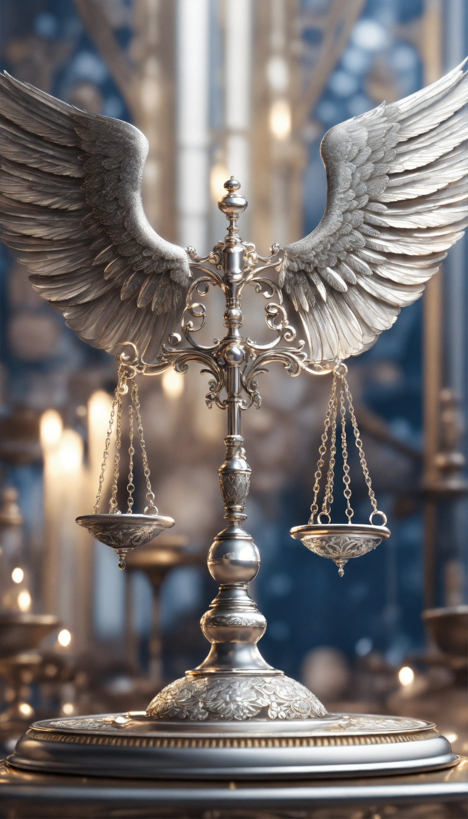 Lexica - Beautiful and perfect silver balance scale, detailed, digital ...