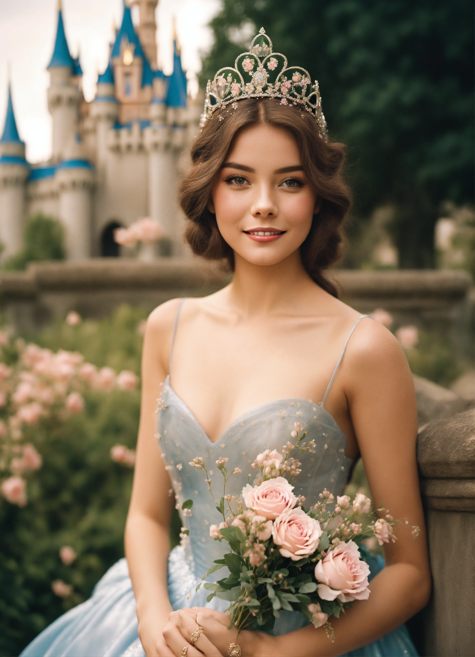 Lexica - Fashion Editorial. Castle and floral edition , analog fashion ...