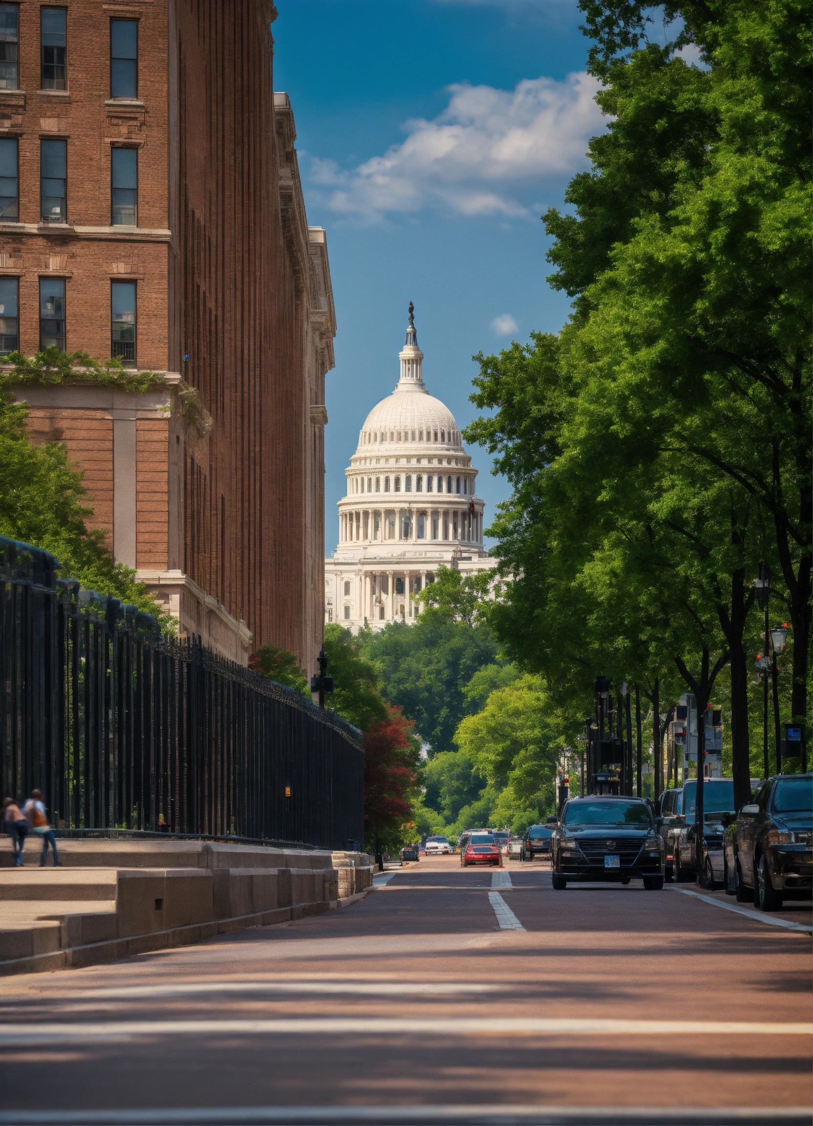 Lexica - Washington DC cityscape, include famous landmark of Washington ...