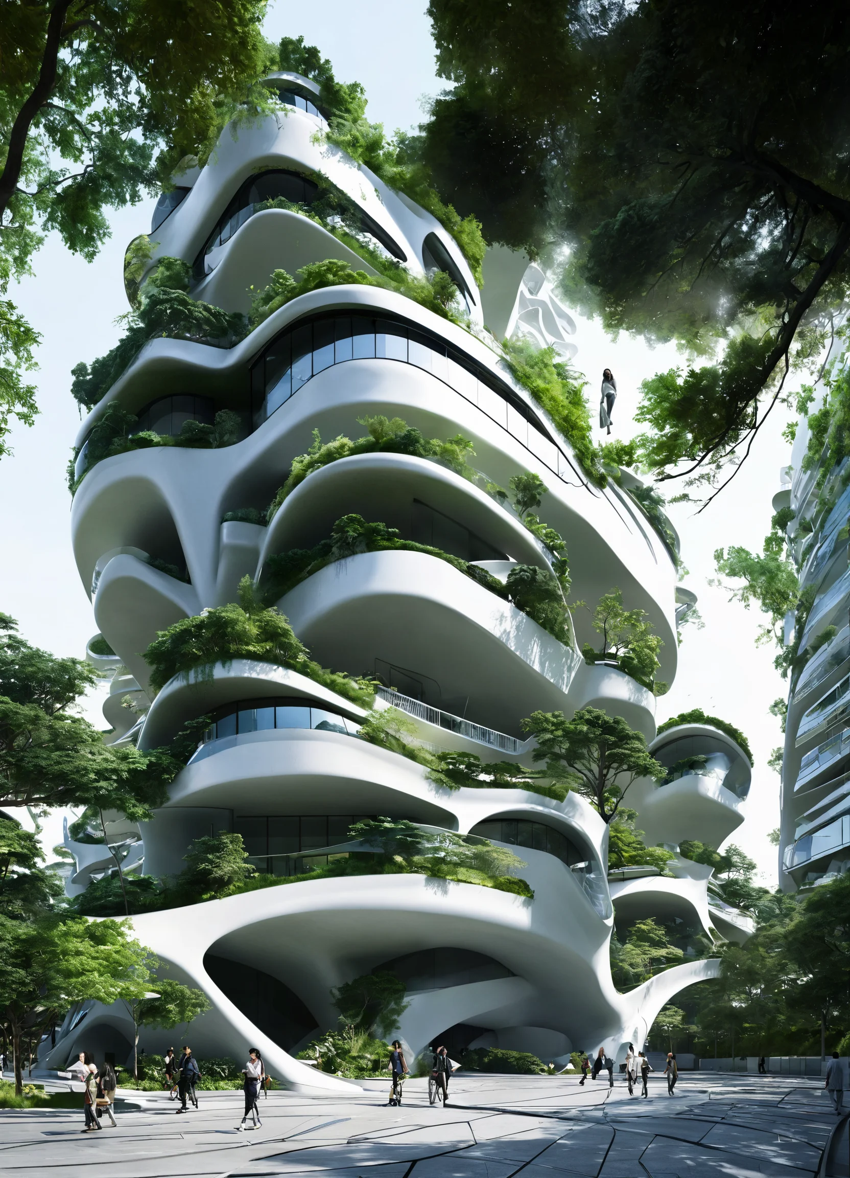 Lexica - Incredible Building Design incorporating vertical japanese ...