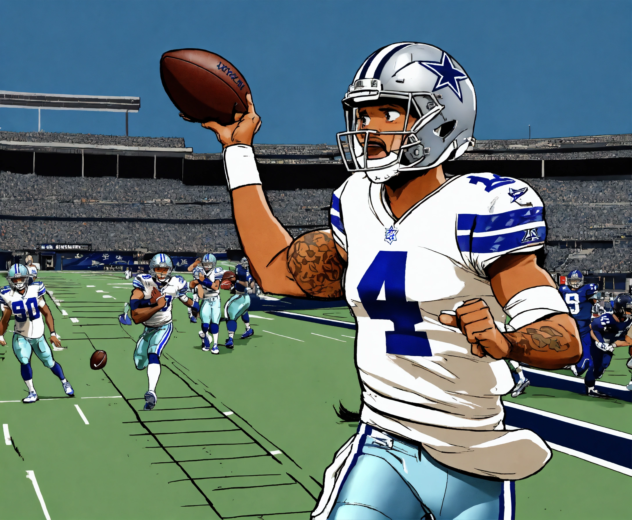 Lexica - Dak prescott throwning an interception Dallas Cowboys funny ...