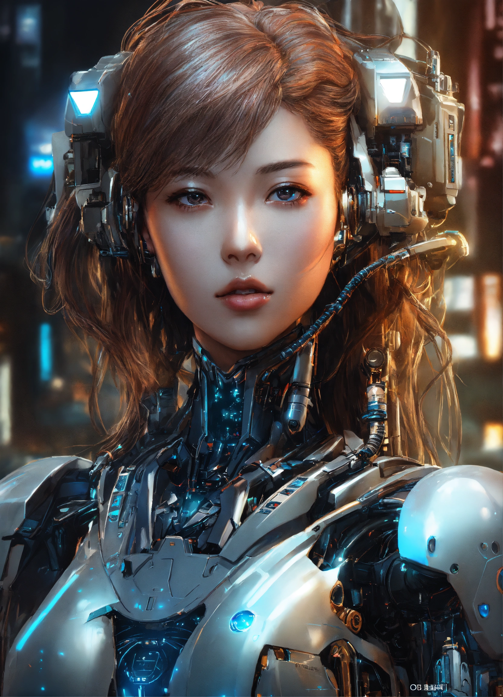 Lexica - Cybergirl, sci-fi, fantasy, 8k, soft light, volumetric ...