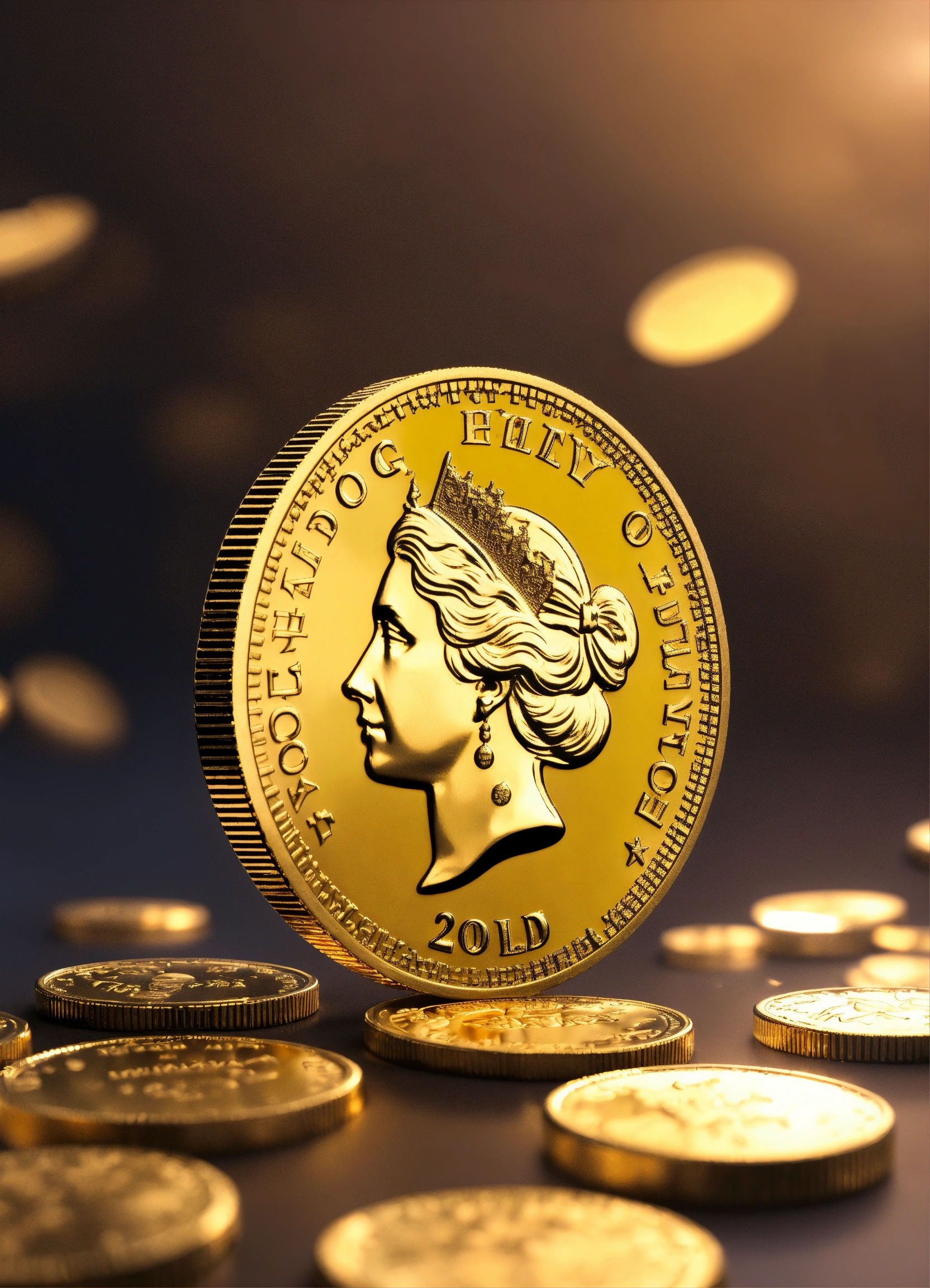 Lexica - Gold Coin, One part, Highly detailed, Cartoony, low poly, No ...