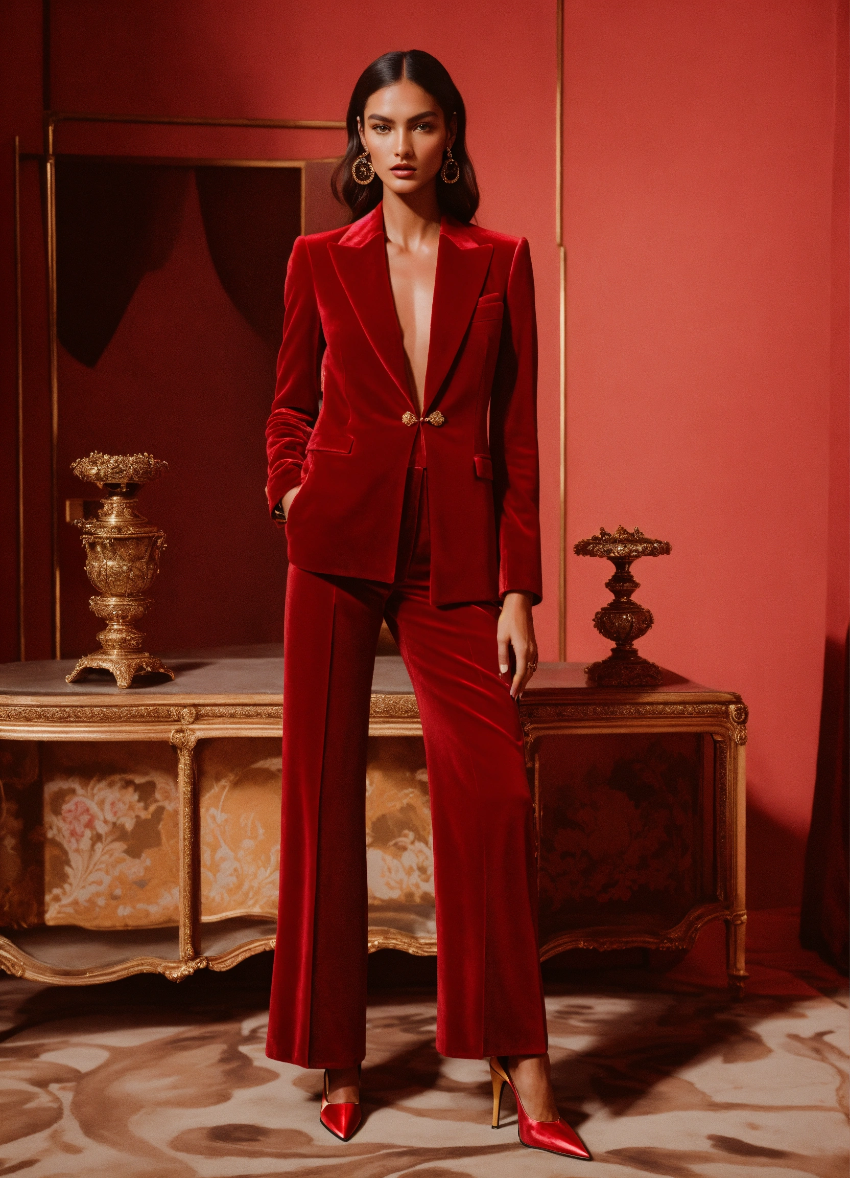 Lexica - Create a visually stunning Gucci Inspired photoshoot featuring ...