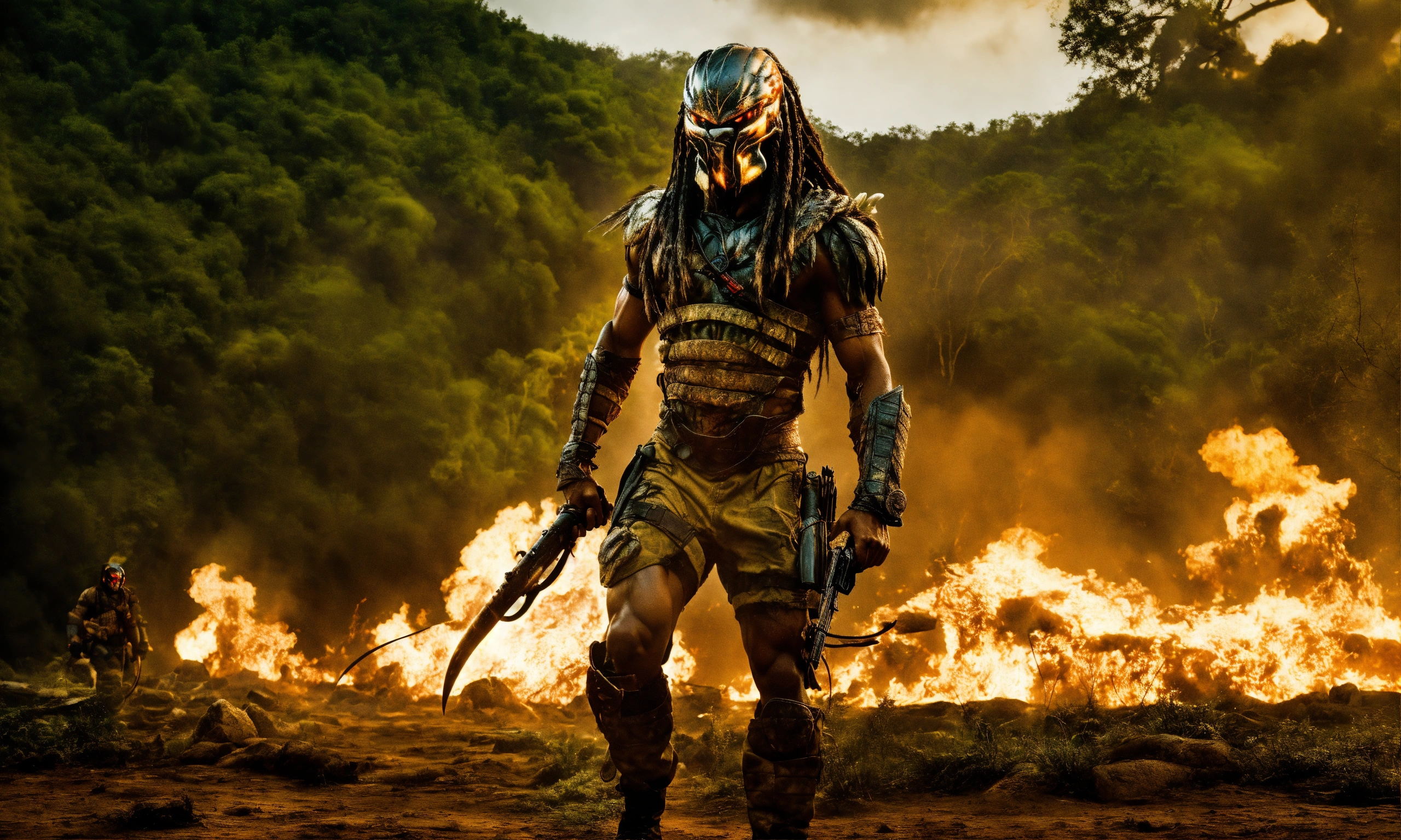 Lexica - Predator movie, scary, 4k